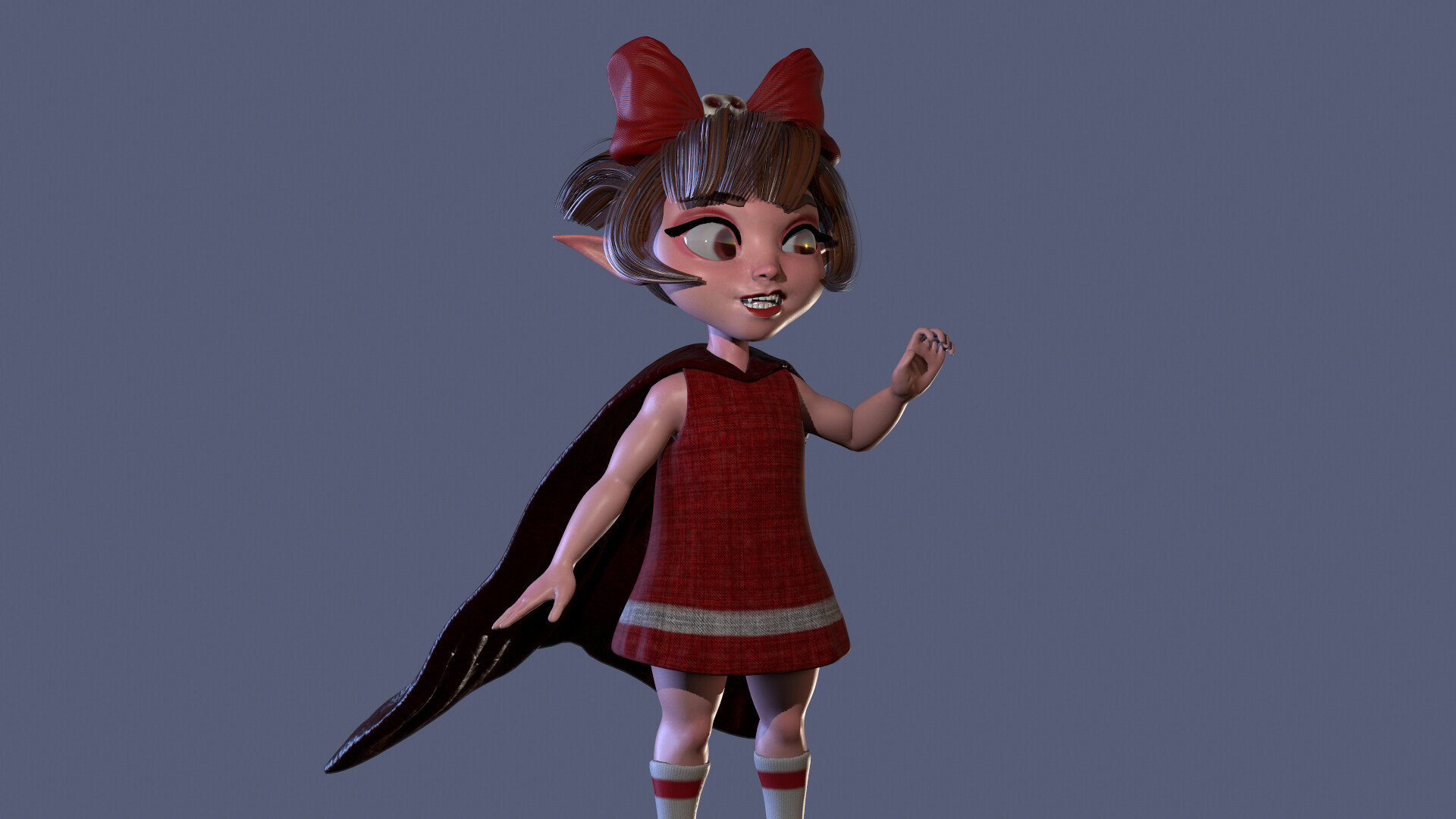 ArtStation - Vampi - Animation-ready character