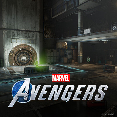 ArtStation - Marvel's Avengers - Shield bunker and city parking lot