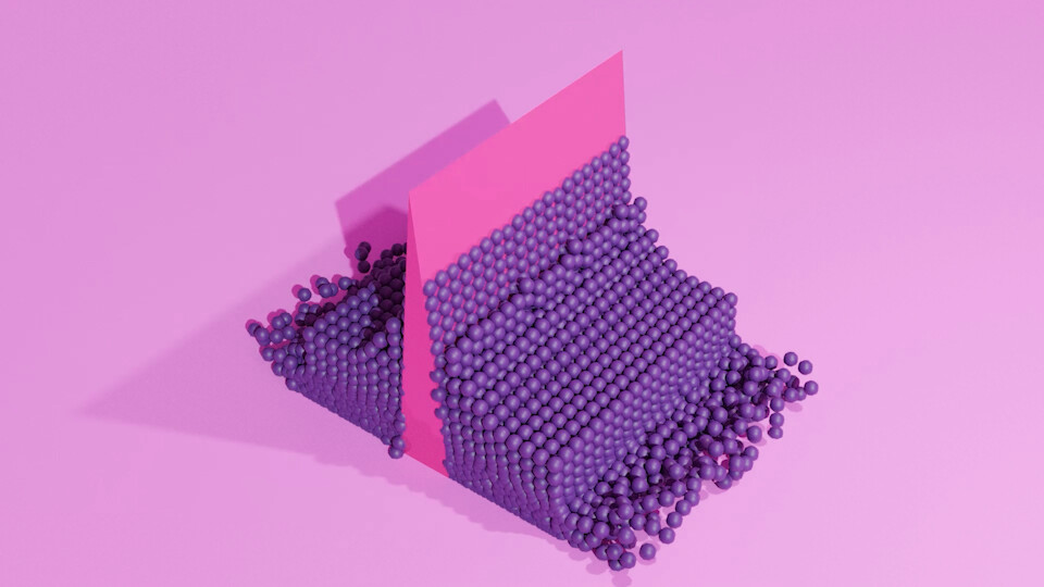 ArtStation - Satisfying knife and balls