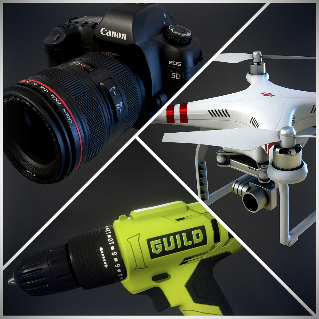 ArtStation - Game-Ready Models