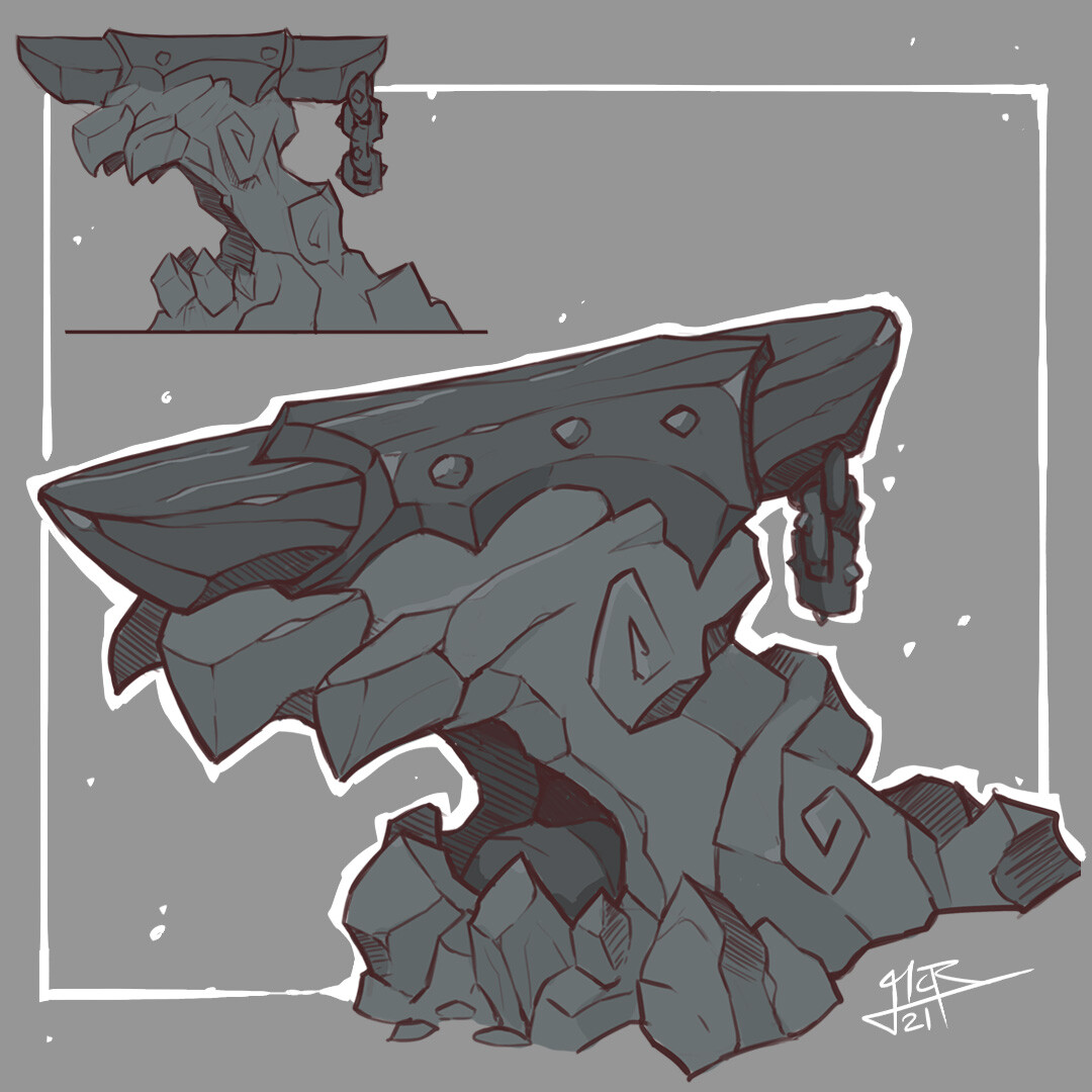 ArtStation - Stoneforge concept art