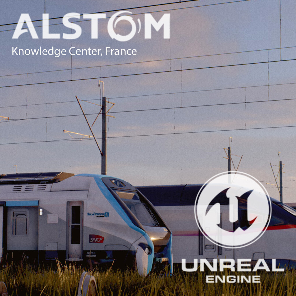 ArtStation - ALSTOM Trains - Unreal