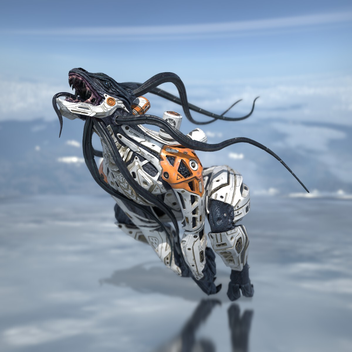 ArtStation - Concept Creature piece "Basill" , of series "Missions".