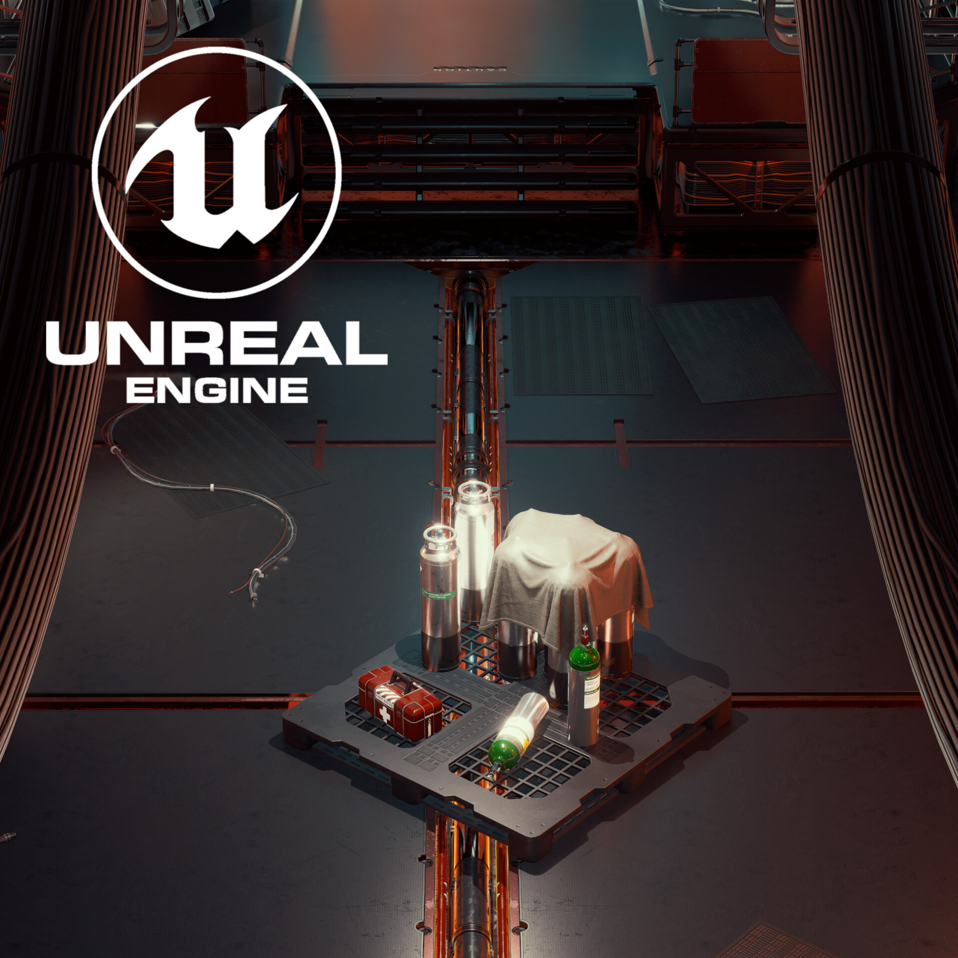 ArtStation - Sci Fi Cinematic Lighting - Unreal Engine