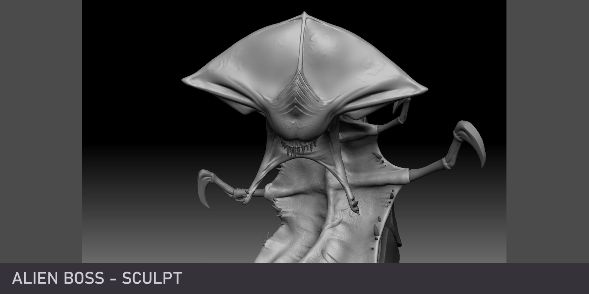 ArtStation - Alien Bust Sculpt