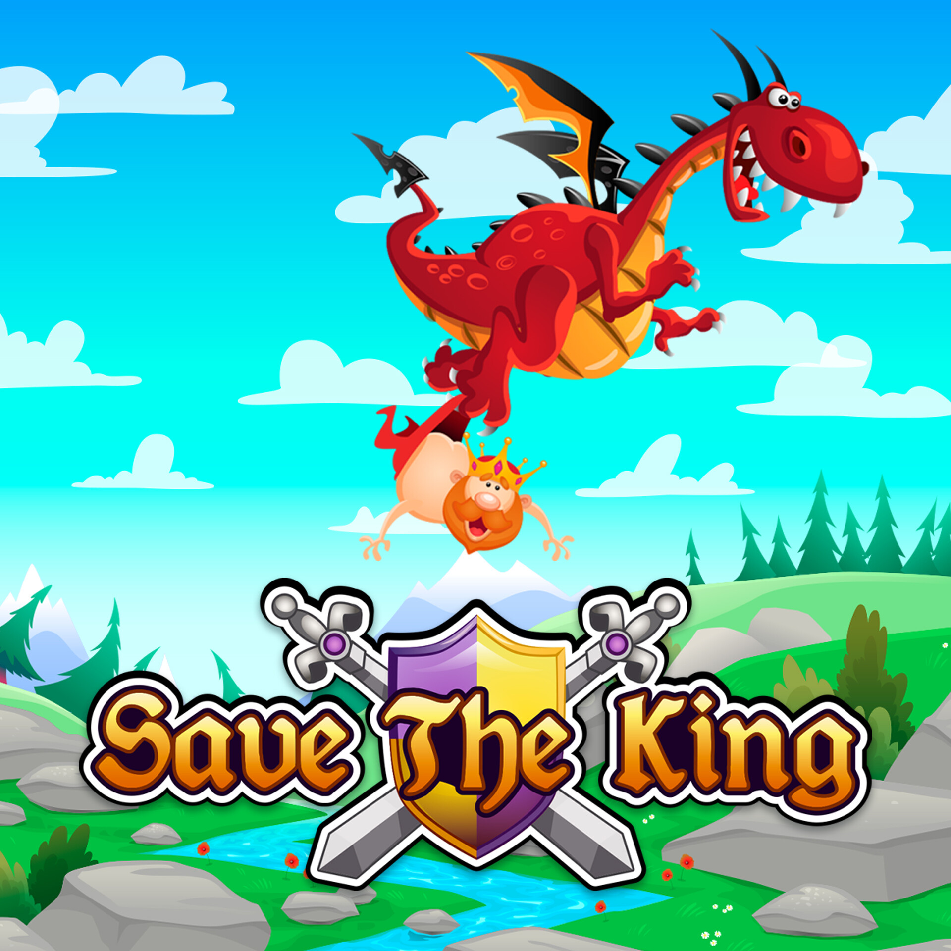 ArtStation - Art and animations for game Save the king