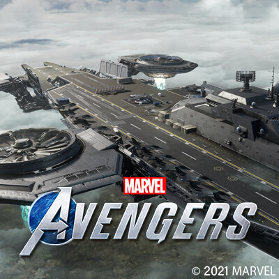 ArtStation - Marvel Avengers - Chimera Exterior Lighting