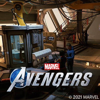 ArtStation - Marvel Avengers - Chimera: Tech-lab Lighting