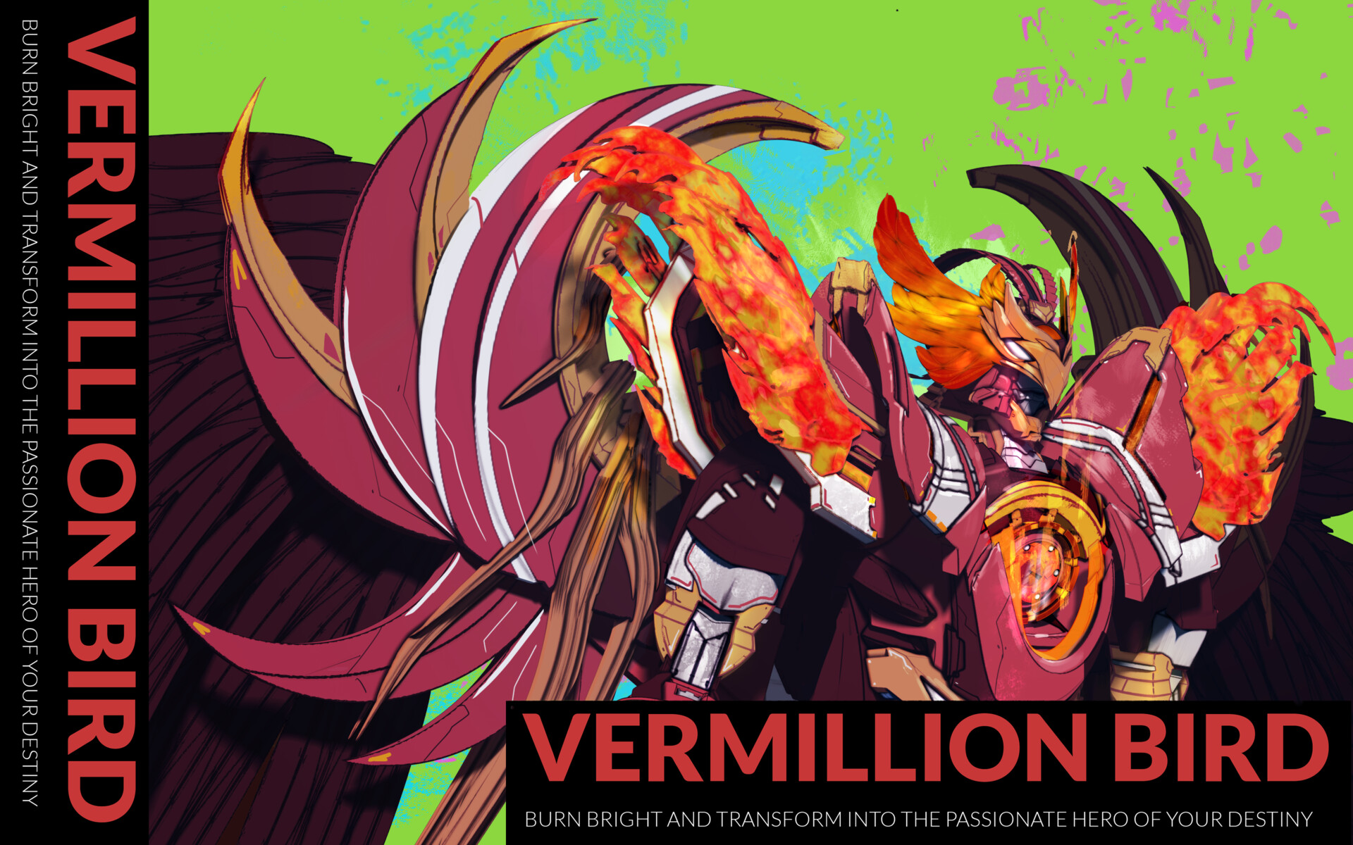 ArtStation - Vermillion Bird Illustrations for Iron Widow