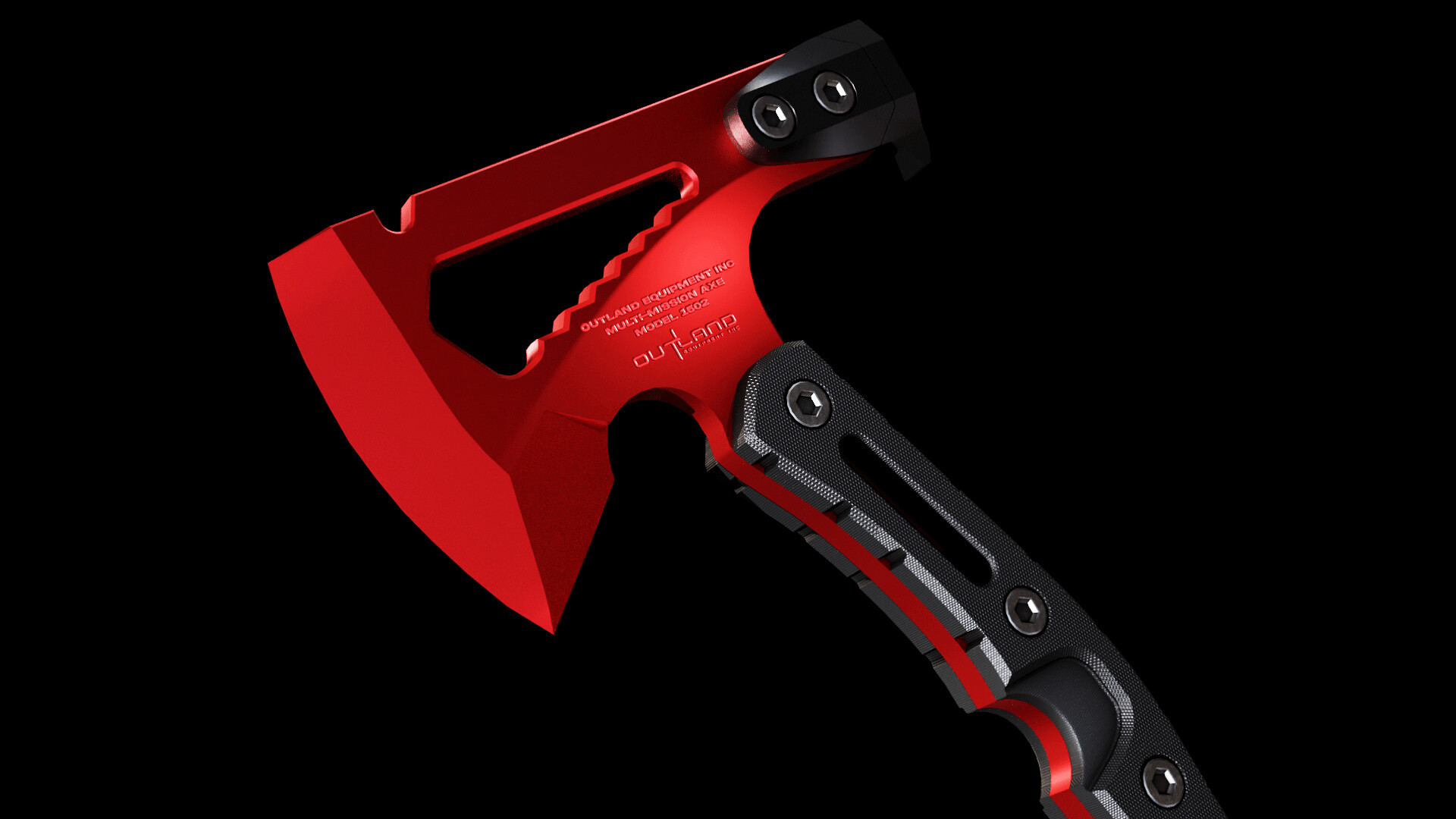 ArtStation - Multi-Mission Axe Red Edition