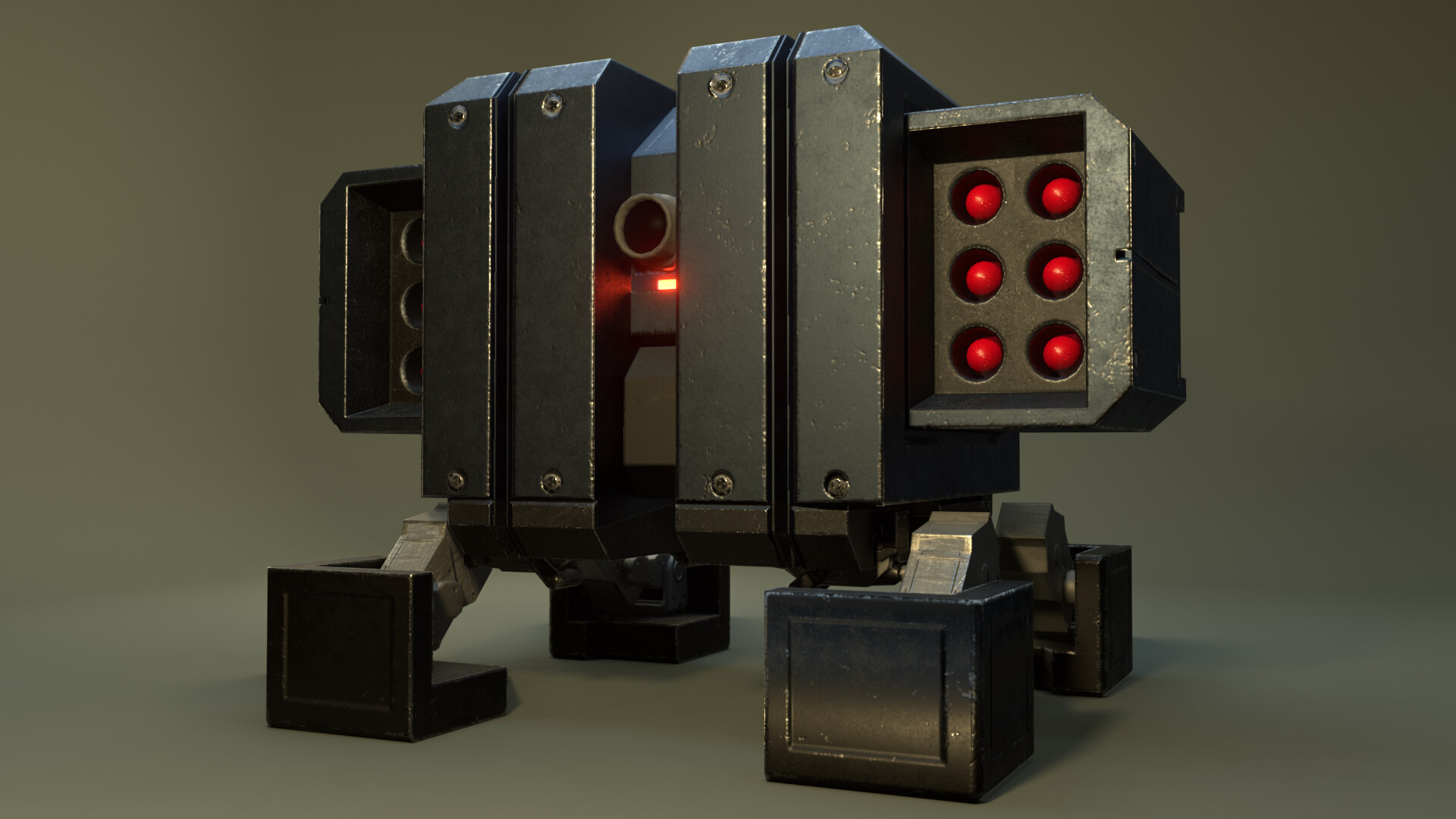 ArtStation - Box Turret