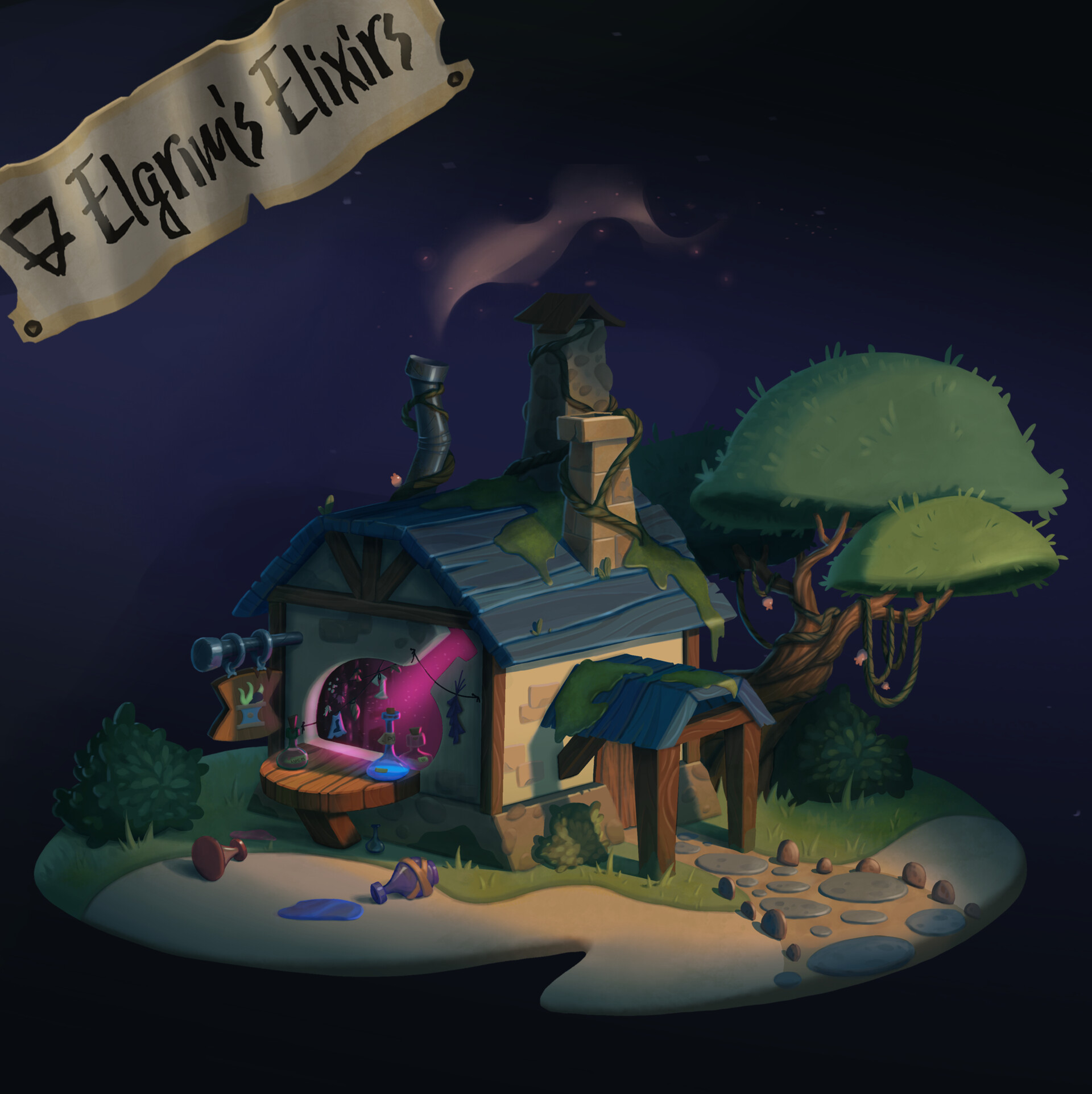 ArtStation - Alchemy Store