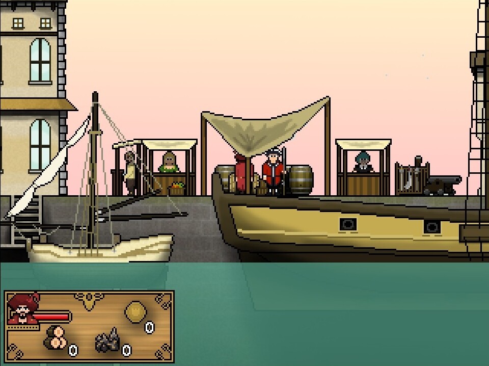 ArtStation - Pirate pixel game demo