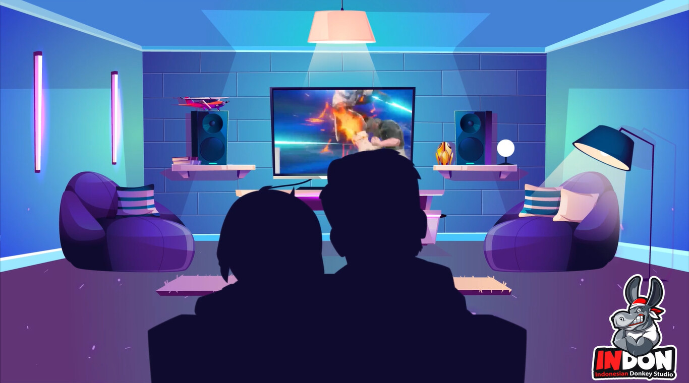 ArtStation - Logo intro gaming streamer