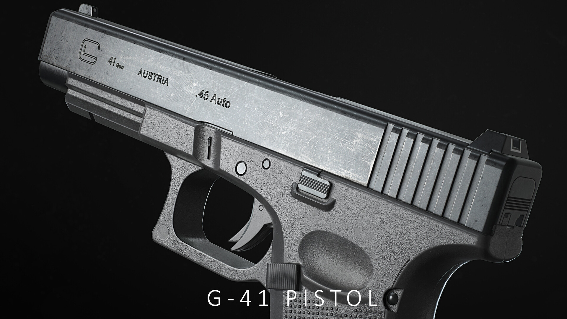 ArtStation - G 41 Pistol