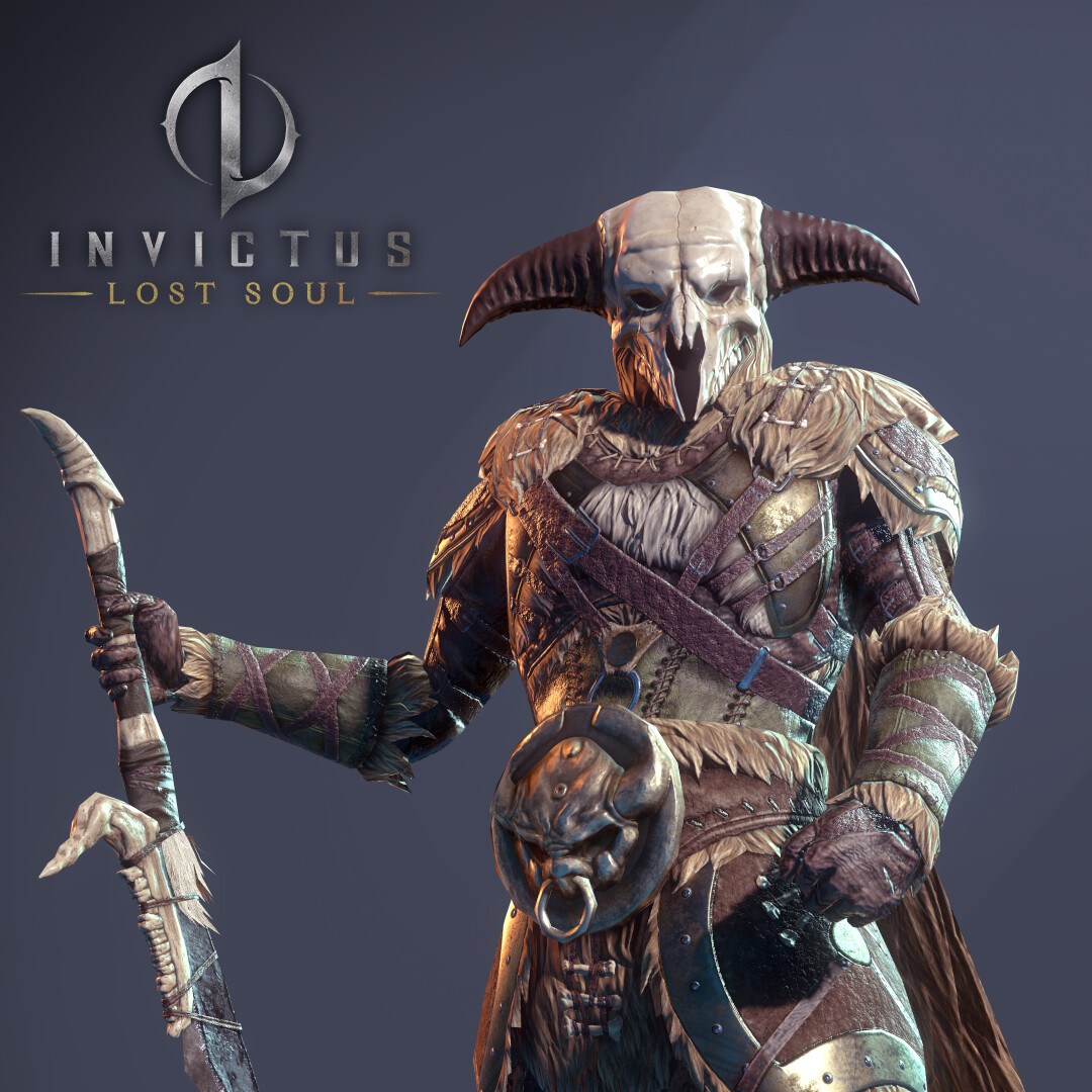 ArtStation - INVICTUS LOST SOUL - Hoskbane Armor set variation 1