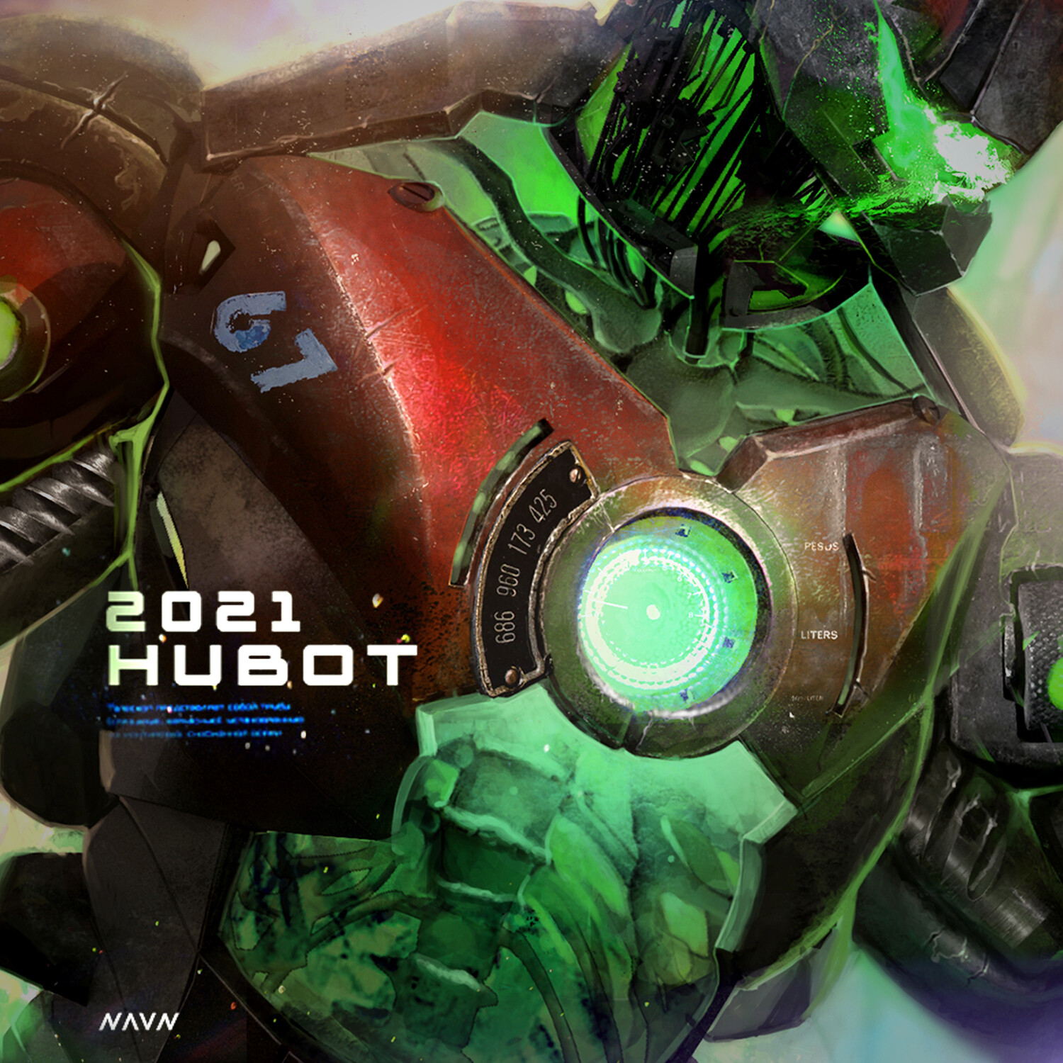 ArtStation - HUBOT - Personal Work 2021