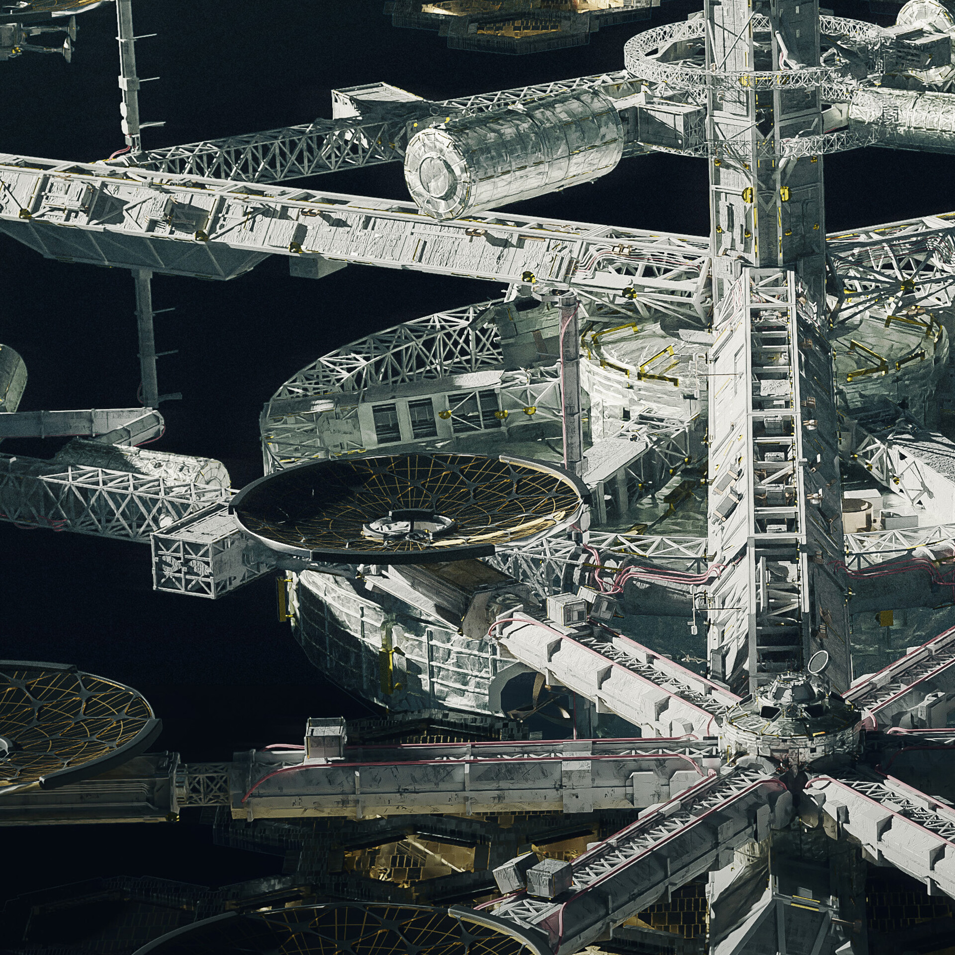 ArtStation - Space station - concept design