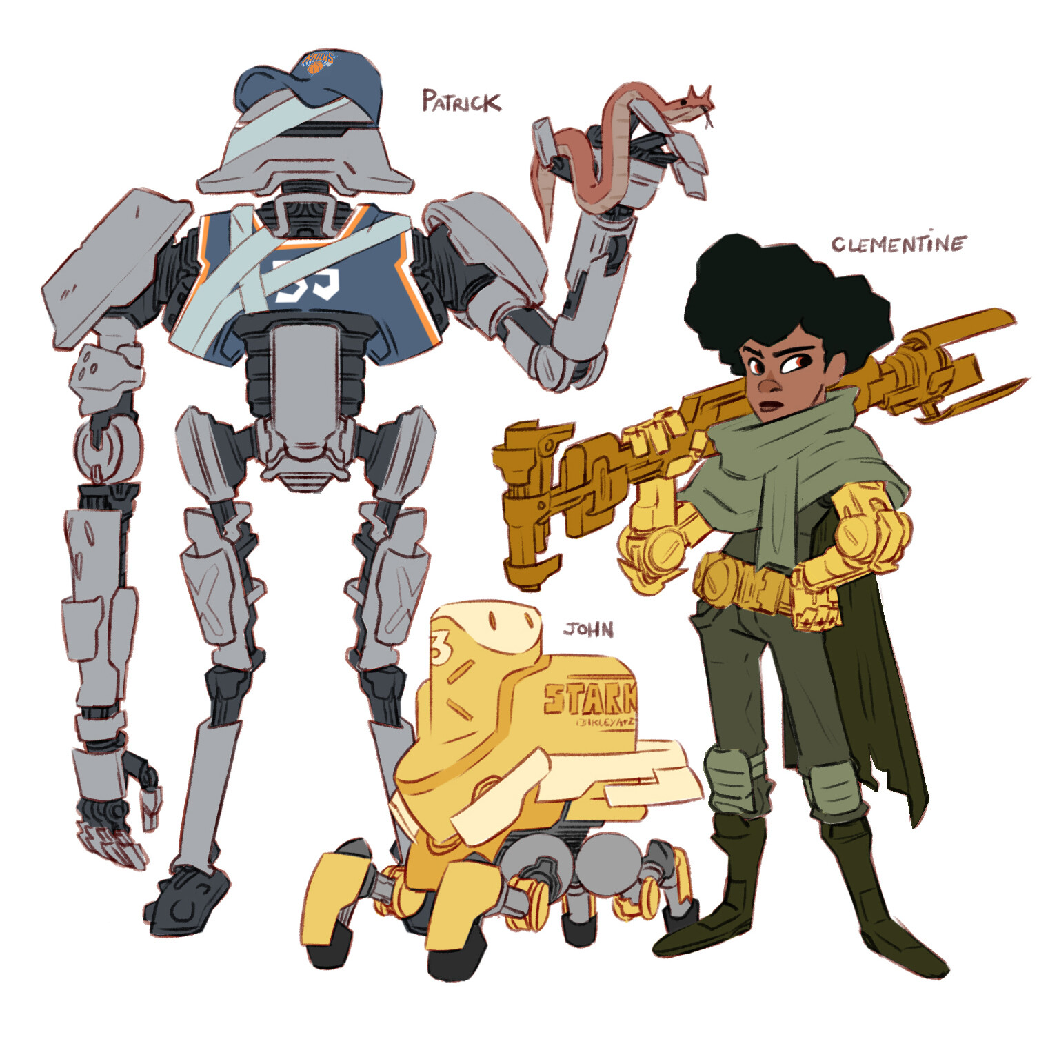 Fabien Mense - Mecha/arms (personal research)