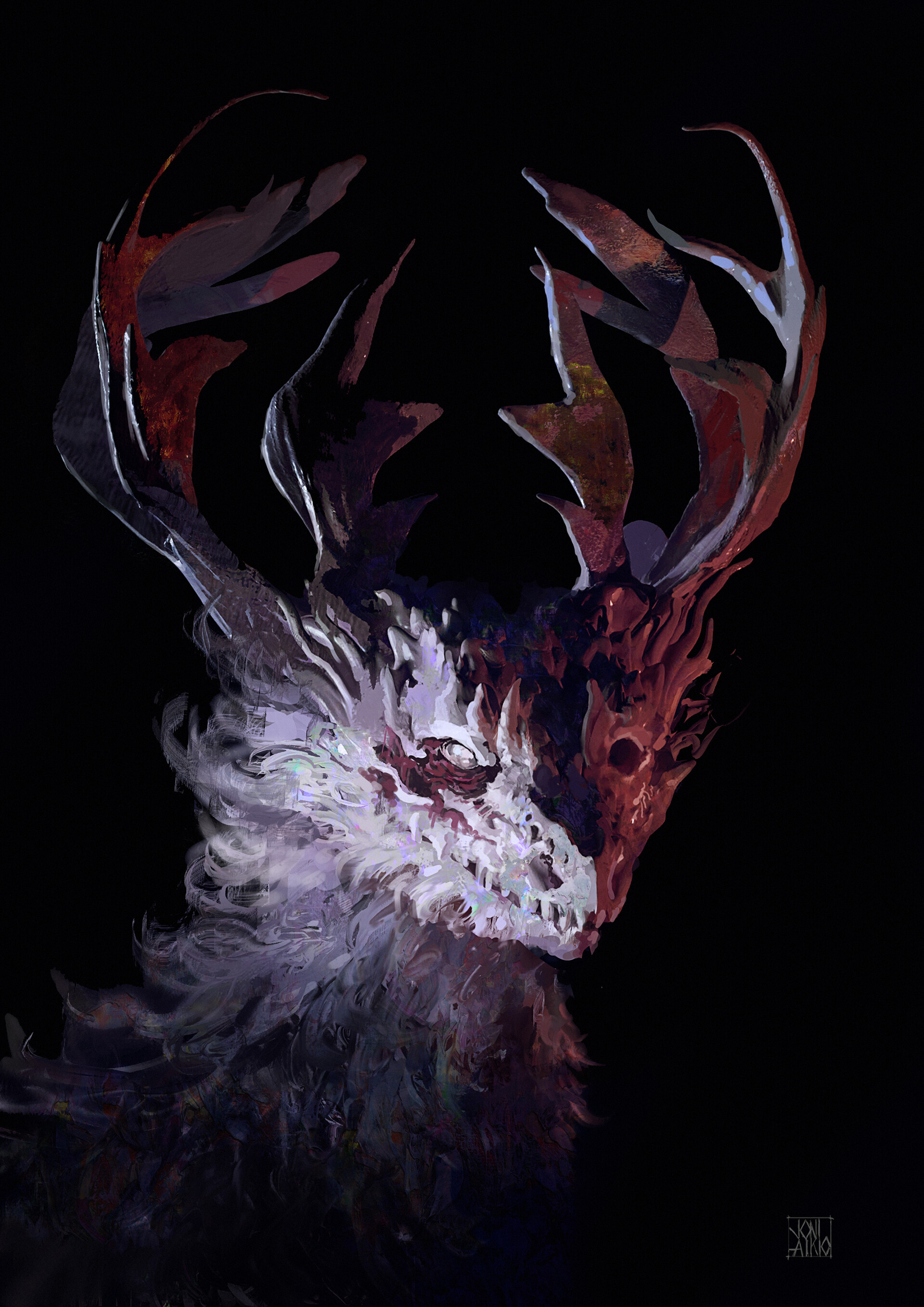 ArtStation - Old dragon god