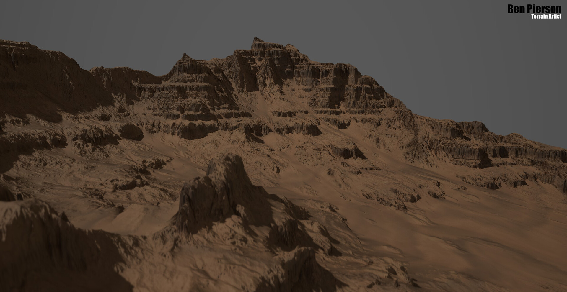 ArtStation - Sand Cliff Study