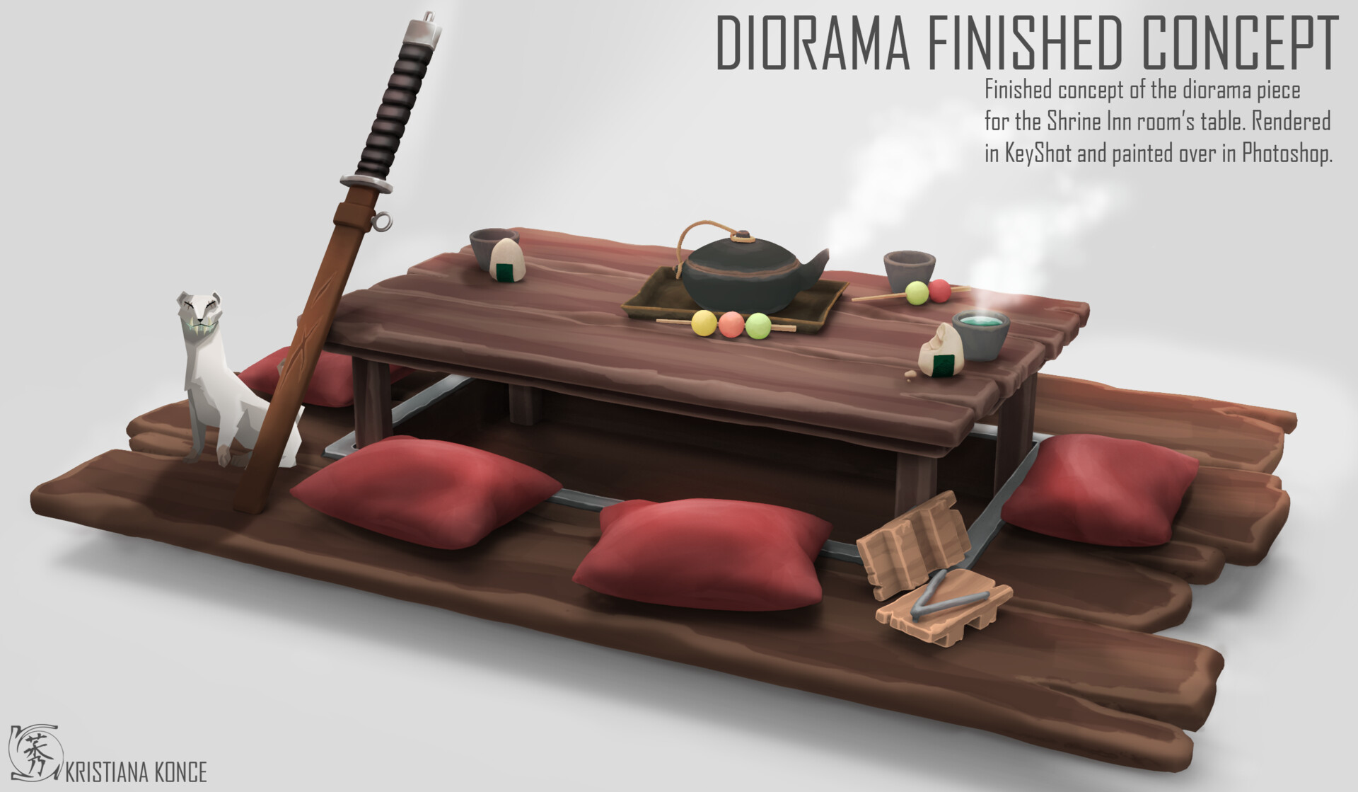 ArtStation - 3D Diorama