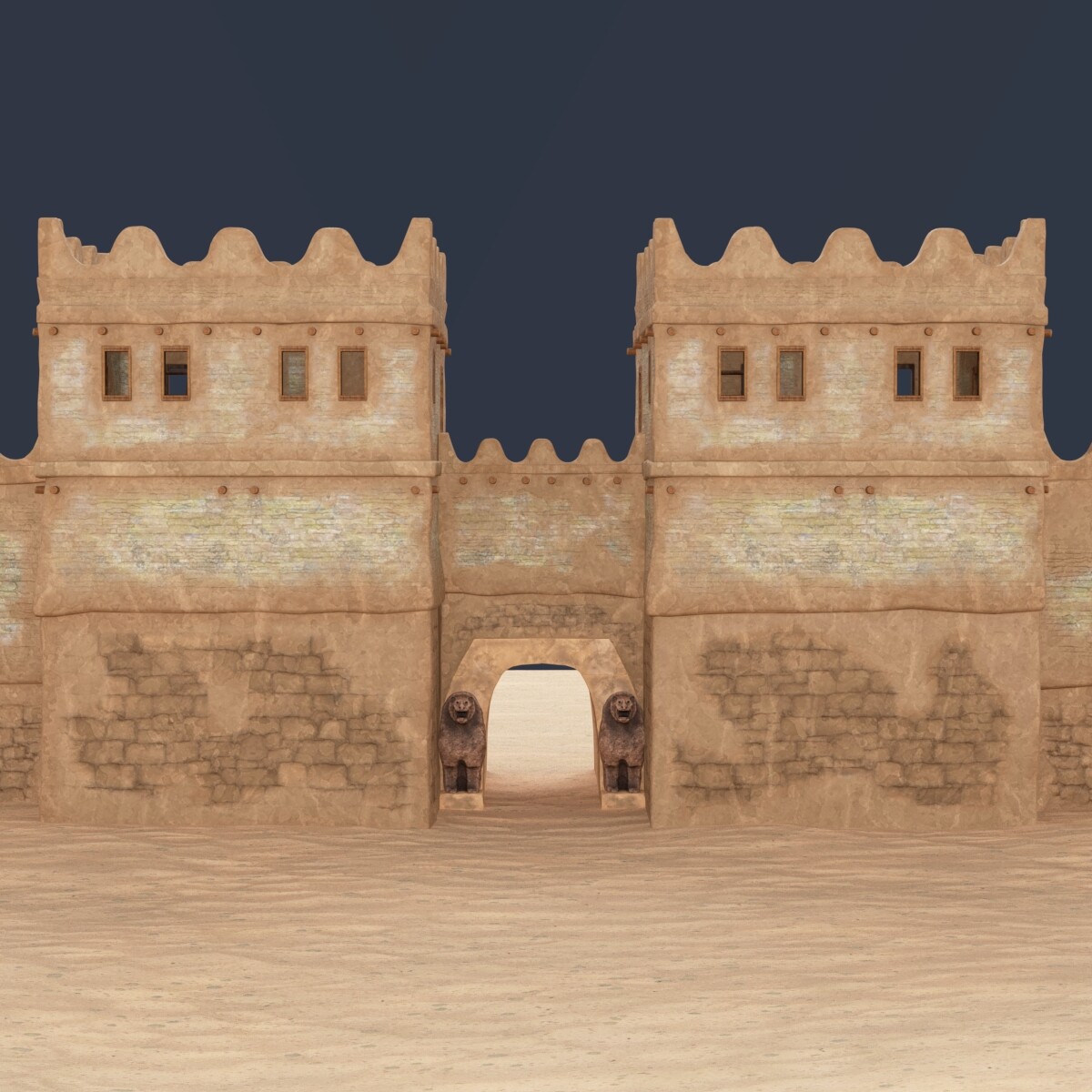 ArtStation - Hittite Fortification