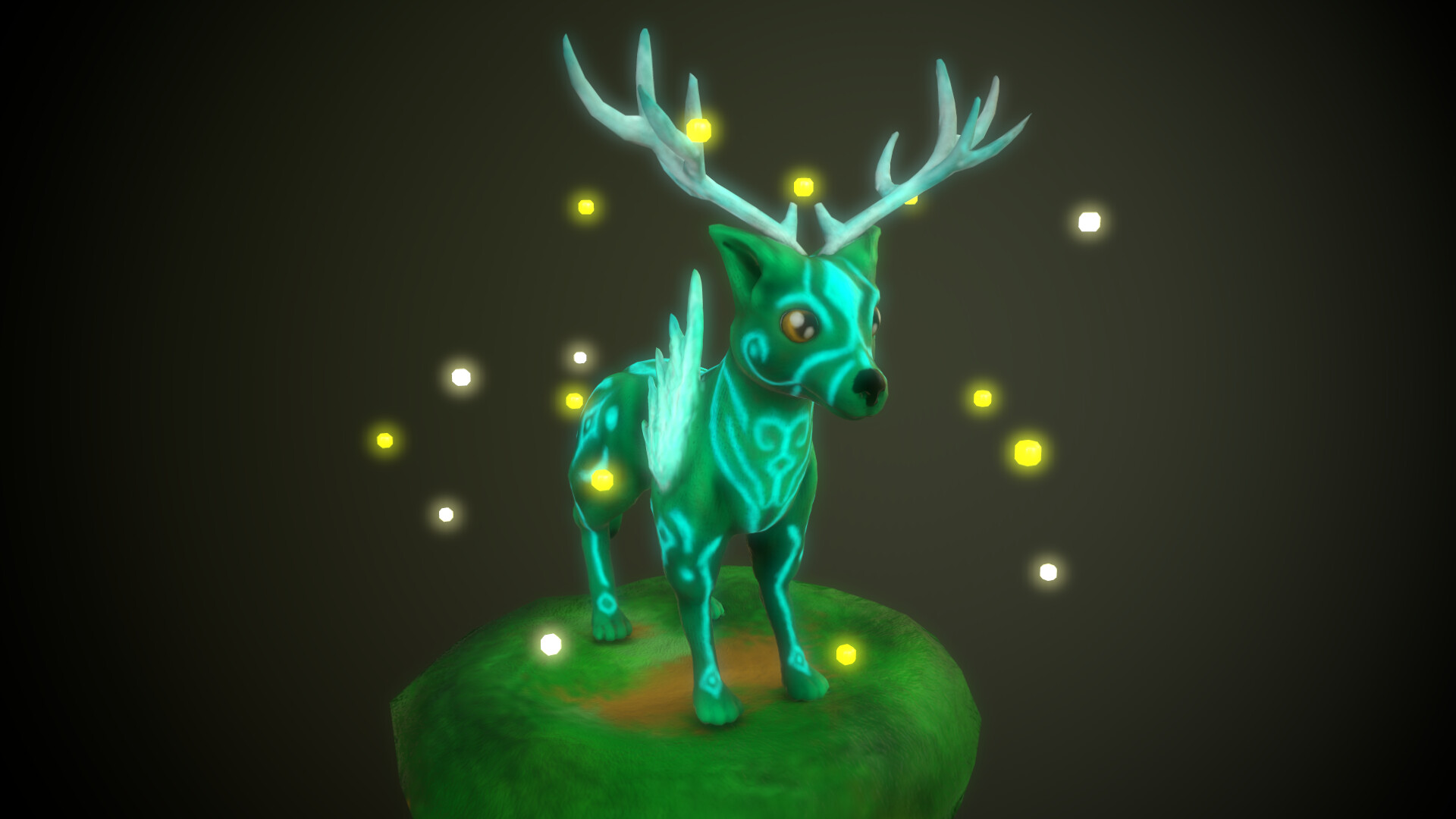 ArtStation - Deer Dog Creature