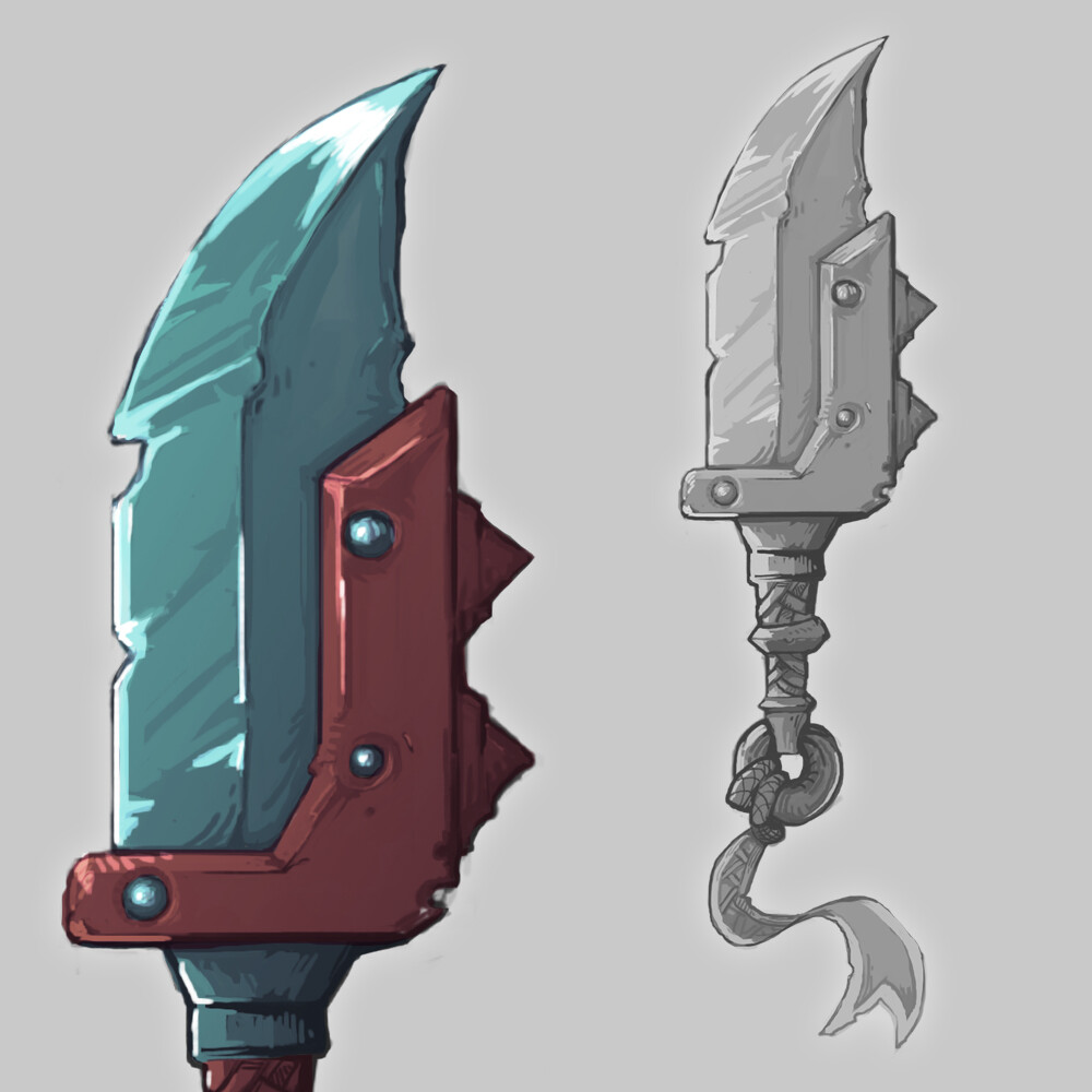 ArtStation - Dagger - Concept Sheet