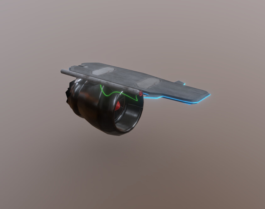 ArtStation - Hoverboard model