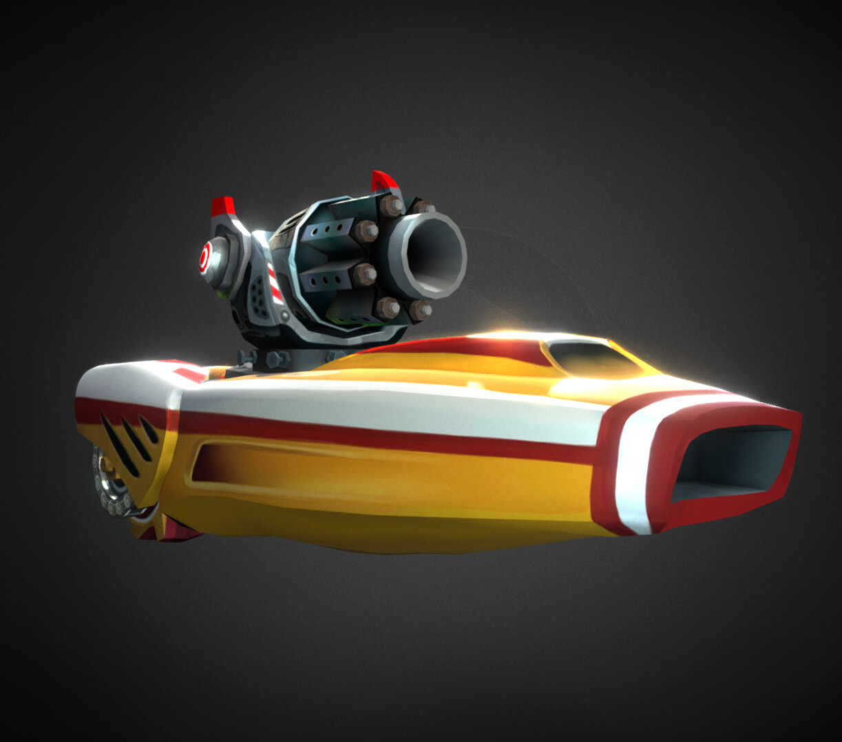 ArtStation - Speeder Ship Level 6