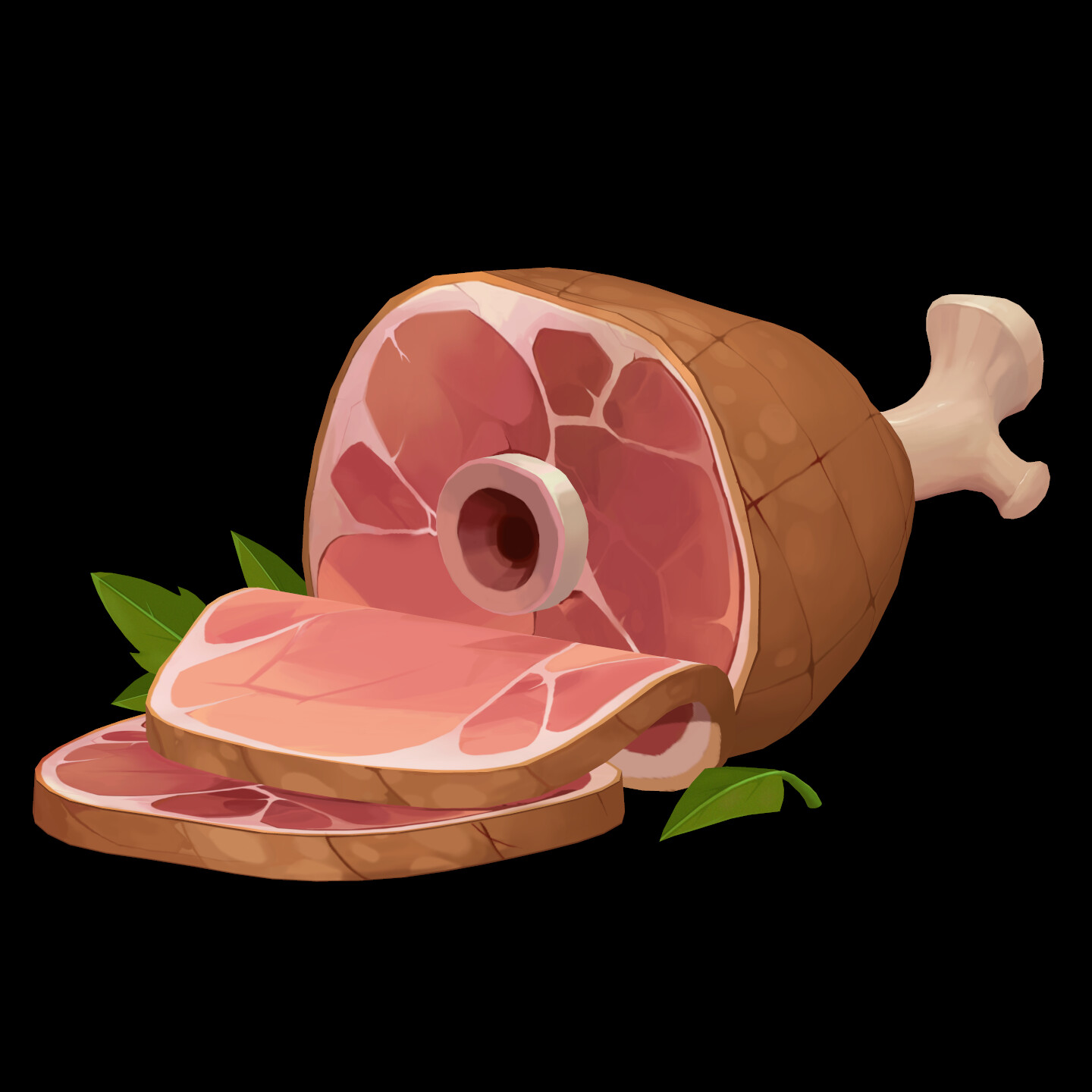 ArtStation - Stylized ham