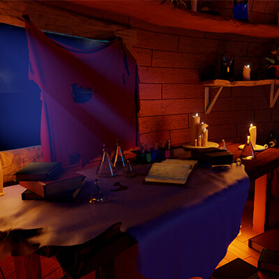 ArtStation - Witch's hut