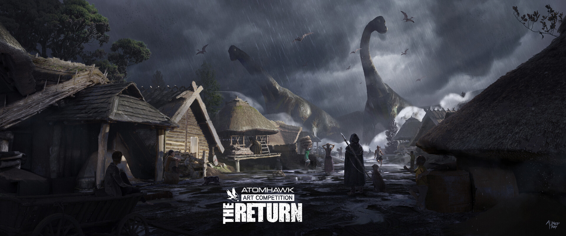 ArtStation - THE RETURN - Atomhawk's art competition 2021