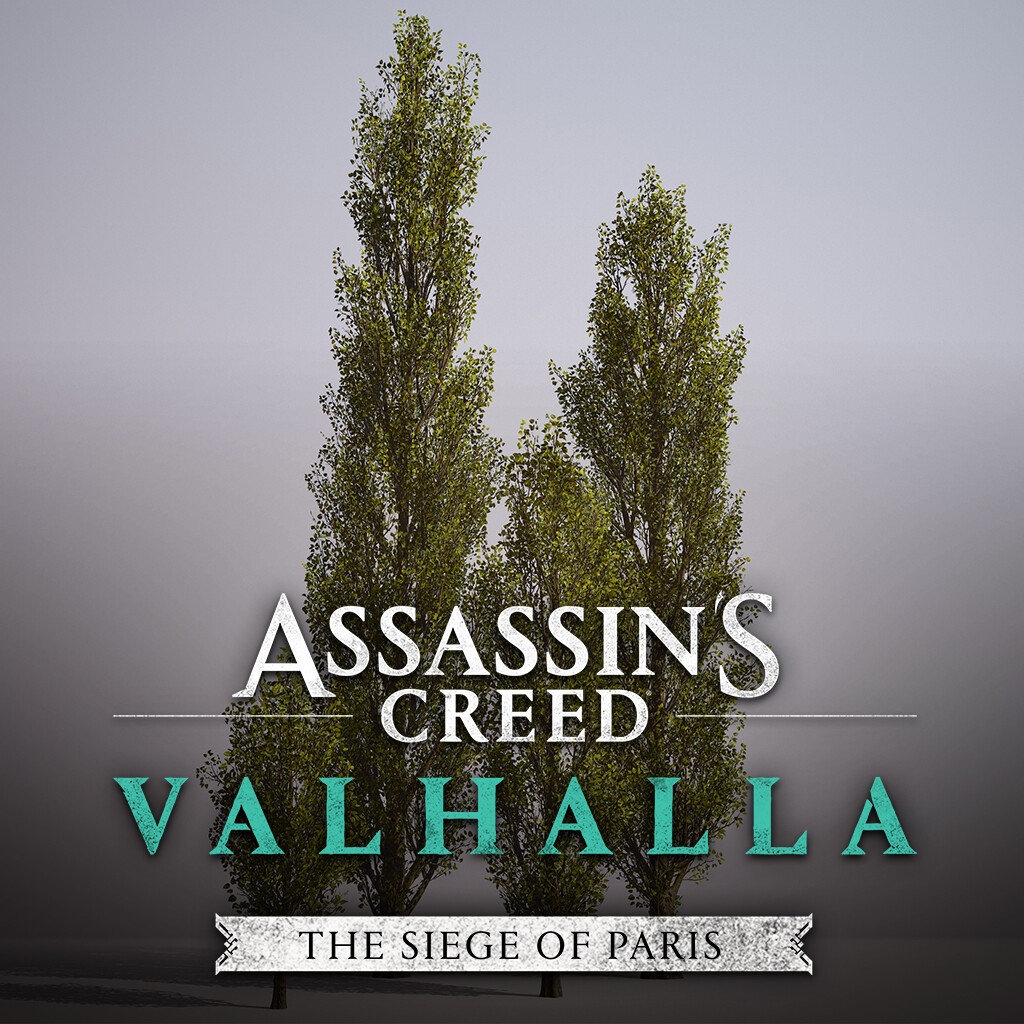 ArtStation - Assassin's Creed Valhalla - Siege of Paris / Poplar Tree