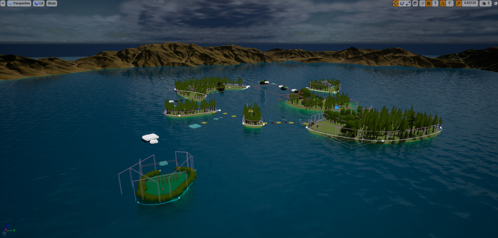 ArtStation - platform ue4