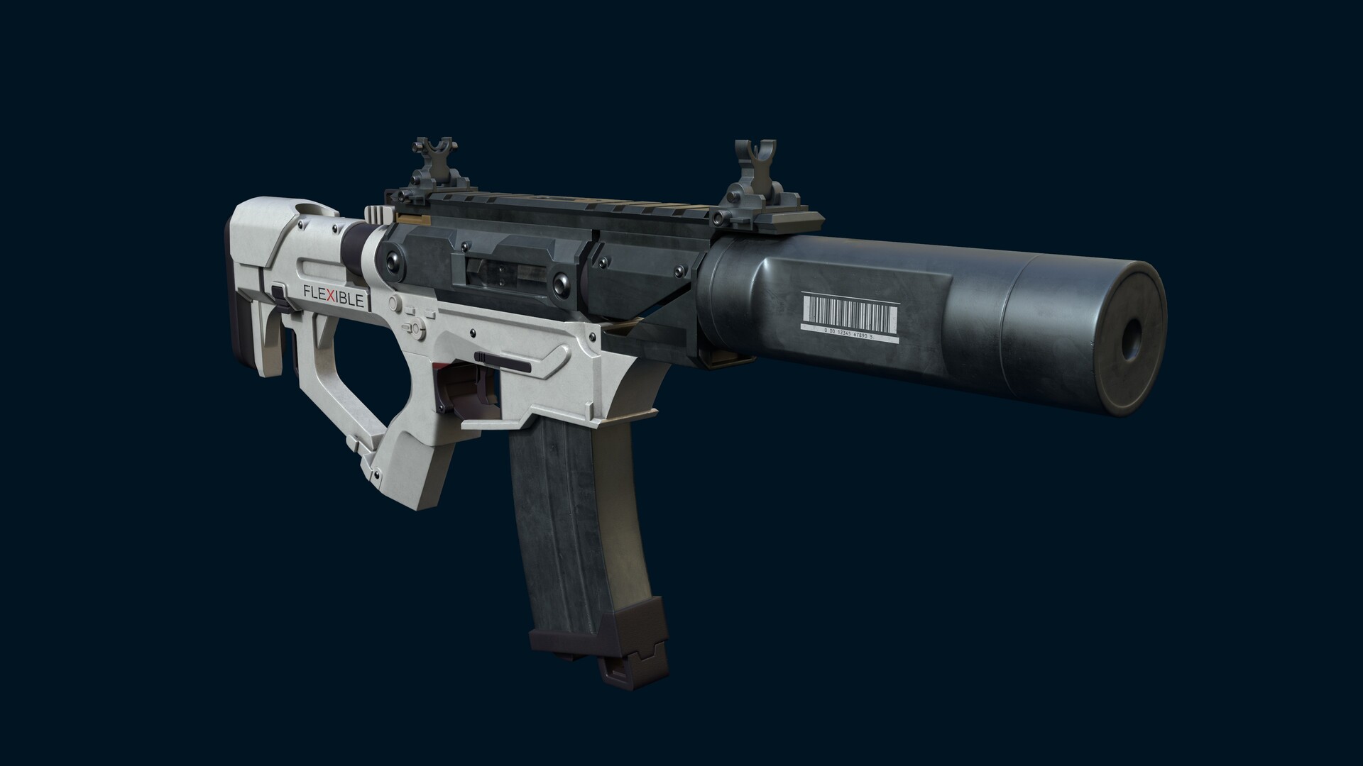 ArtStation - Compact Assault Rifle GameReady