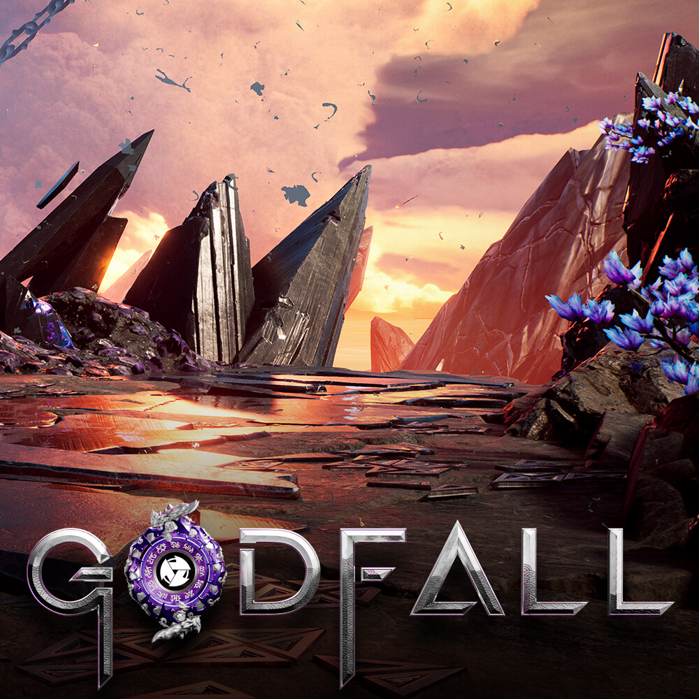 ArtStation - Godfall - Fire & Darkness / AshenGod III