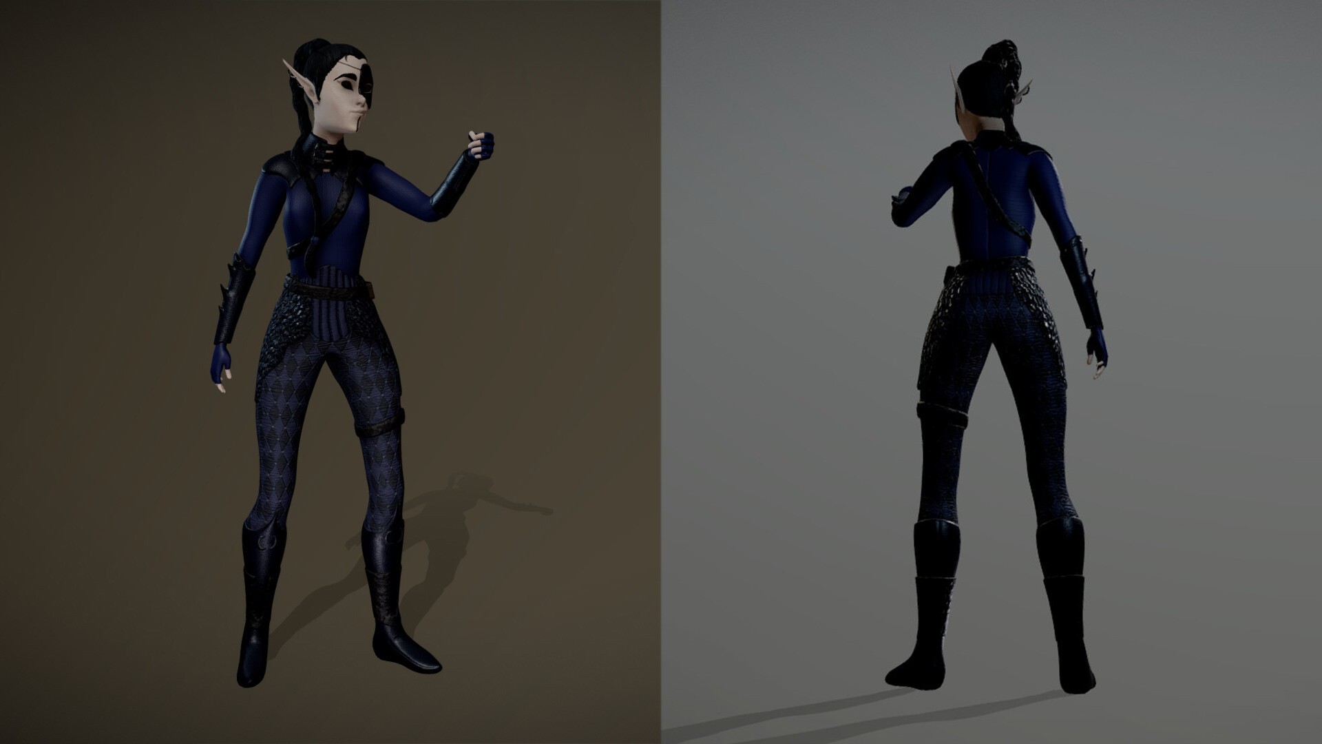 ArtStation - Lia, RPG character (D&D)