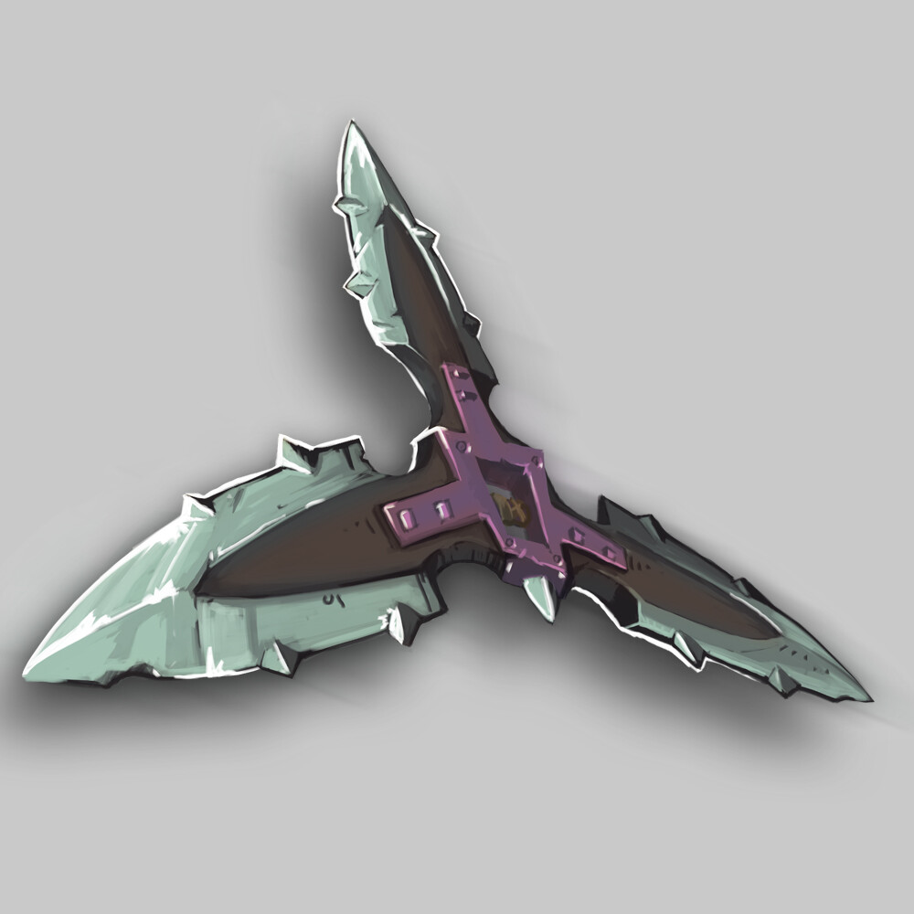 ArtStation - Throwing Weapons - Concept Sheets