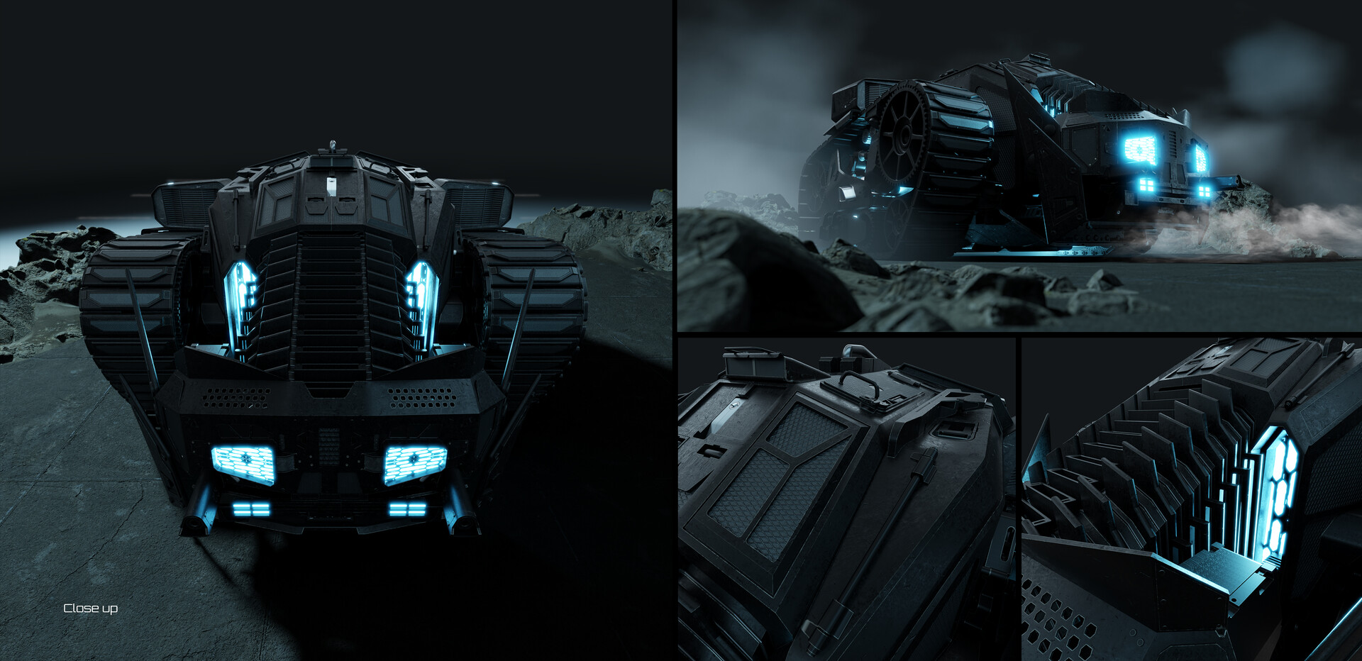 ArtStation - Bat-Tank