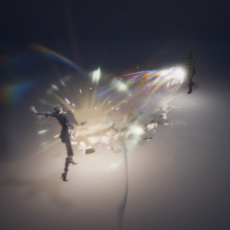 ArtStation - VFX - Light prism attack