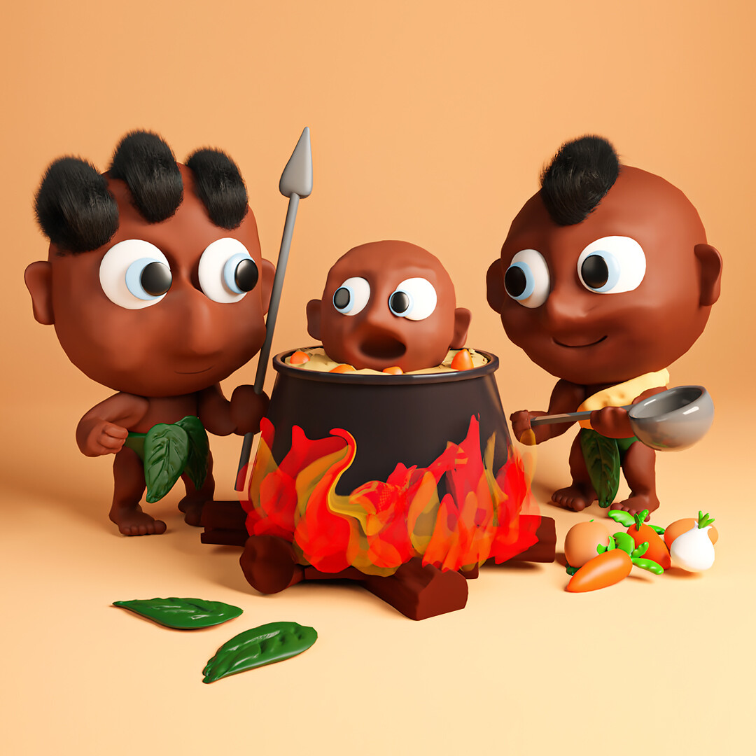 ArtStation - funny character design