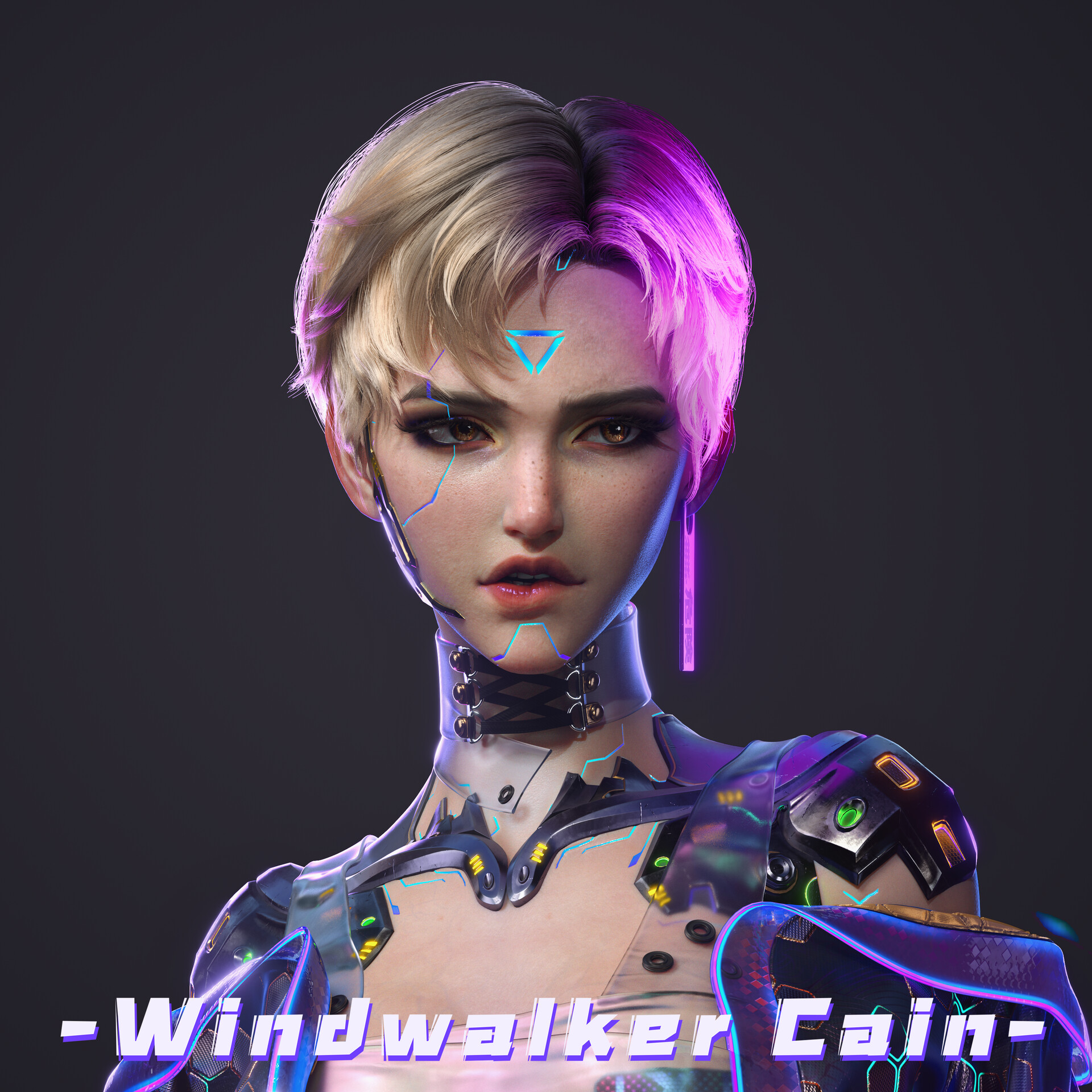 ArtStation - Windwalker Cain/风行·凯因