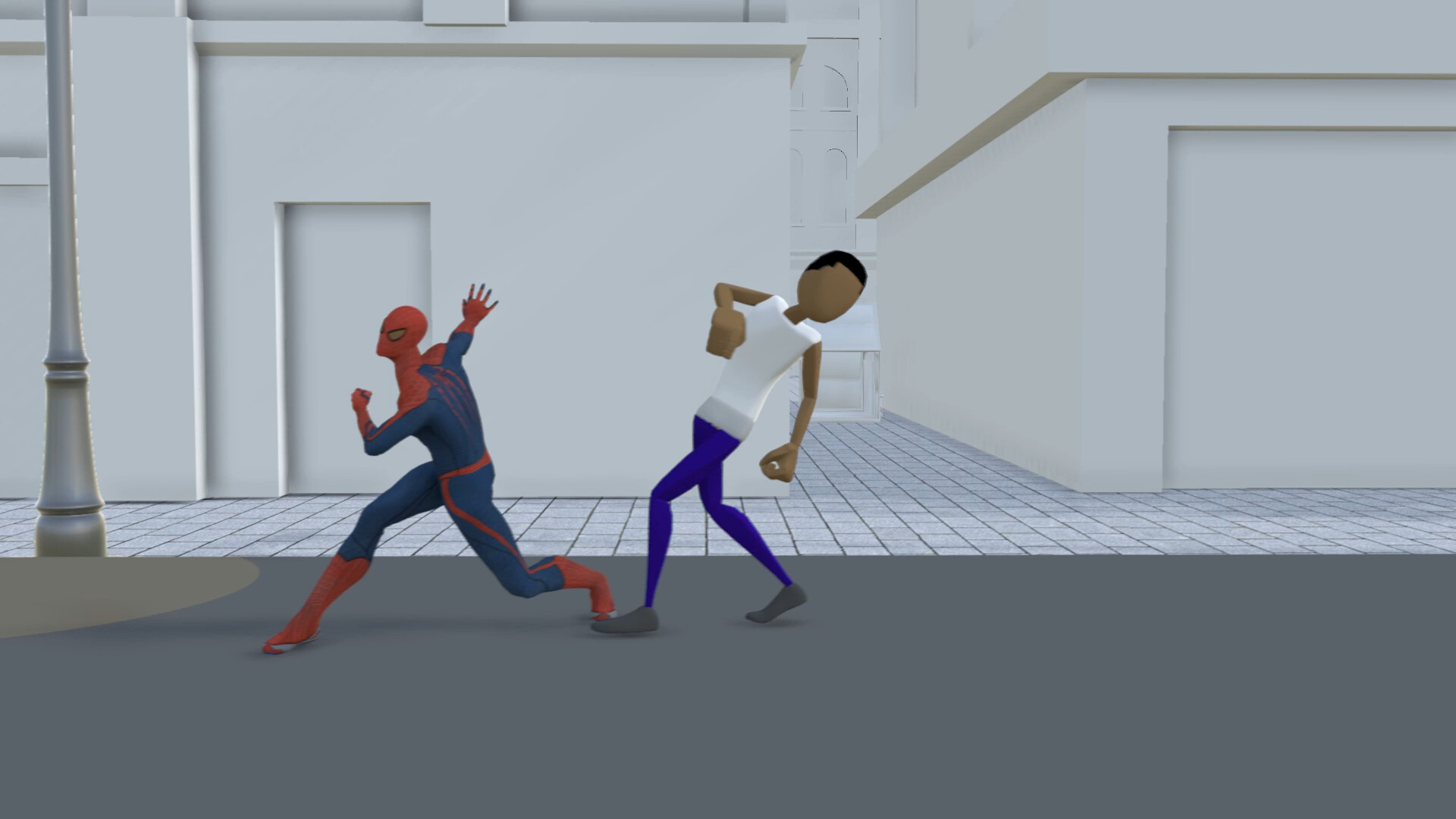 ArtStation - 3 Hit Combo Spiderman