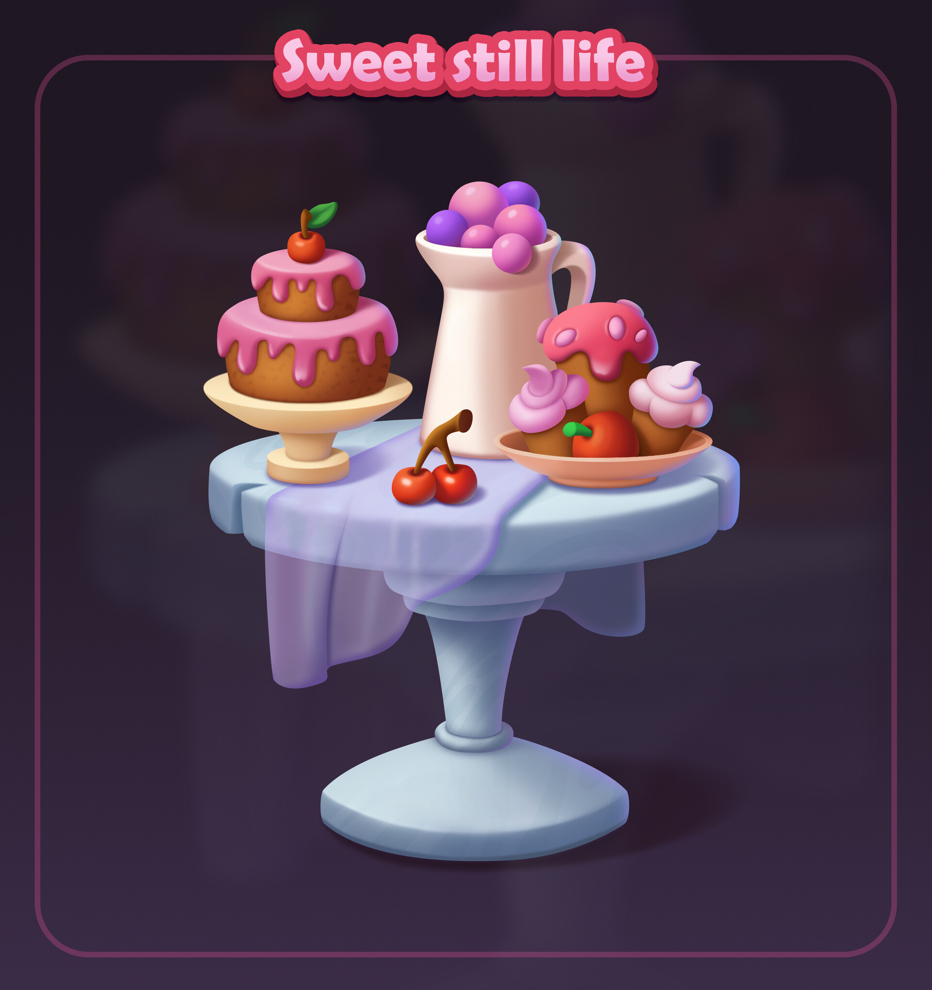 ArtStation - Sweet still life