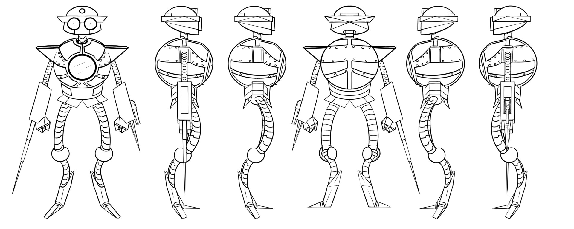 ArtStation - Prototype 5 Character Design - No Color