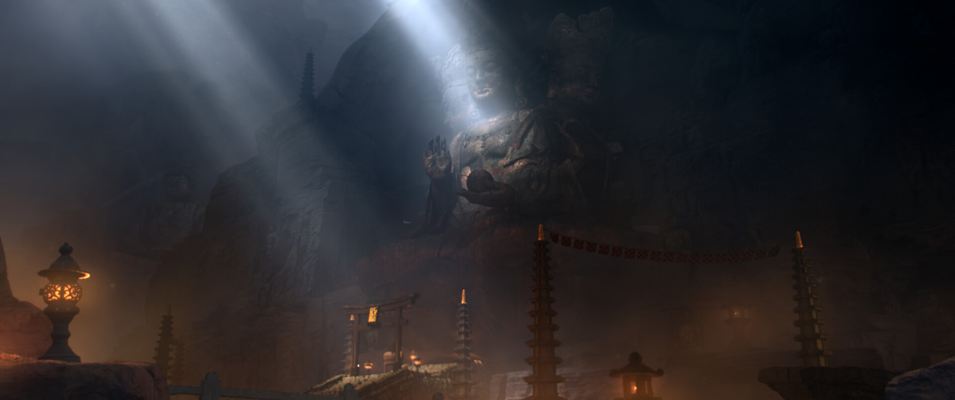 ArtStation - Chinese Longmen Grottoes