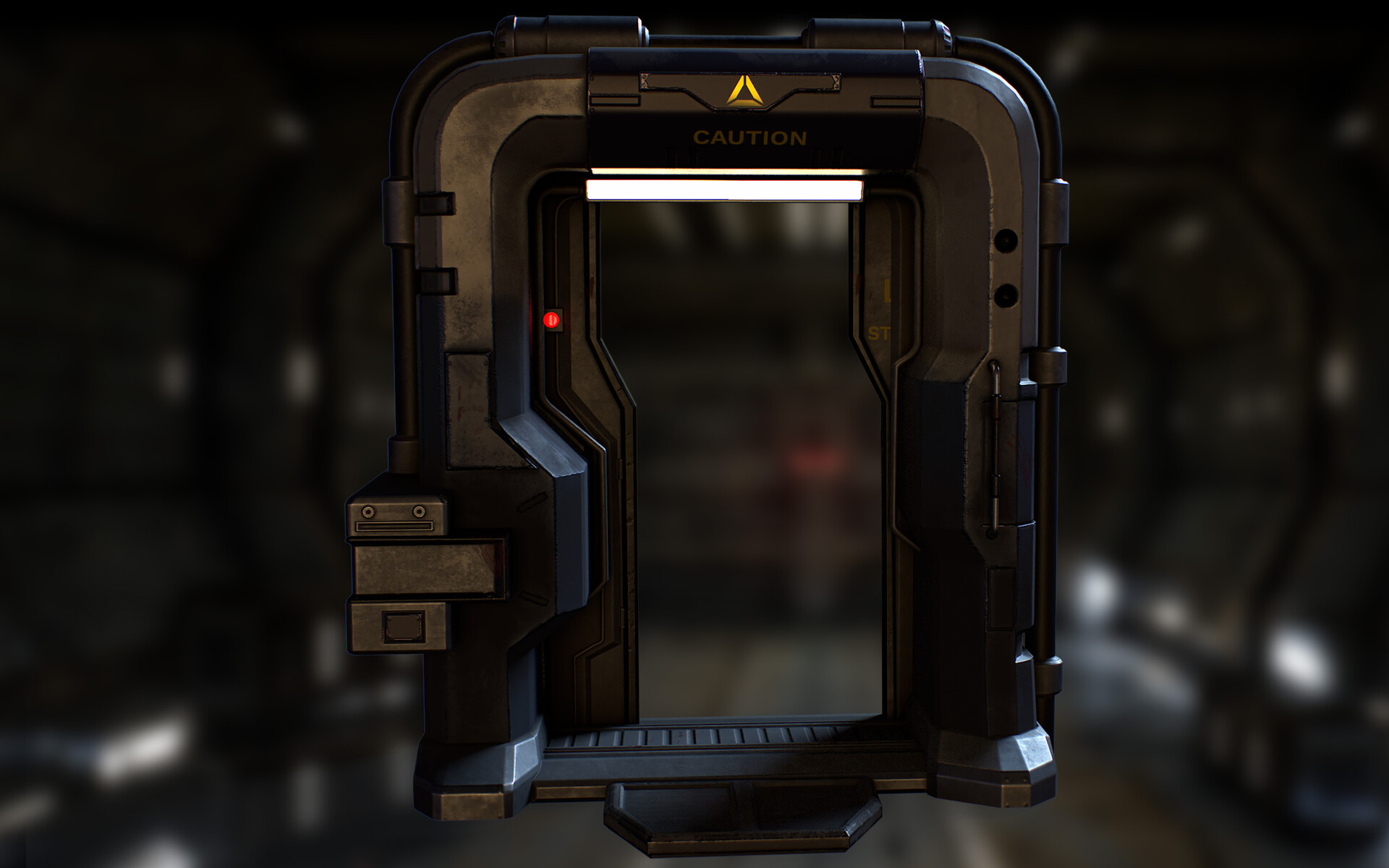 ArtStation - Sci-Fi Door
