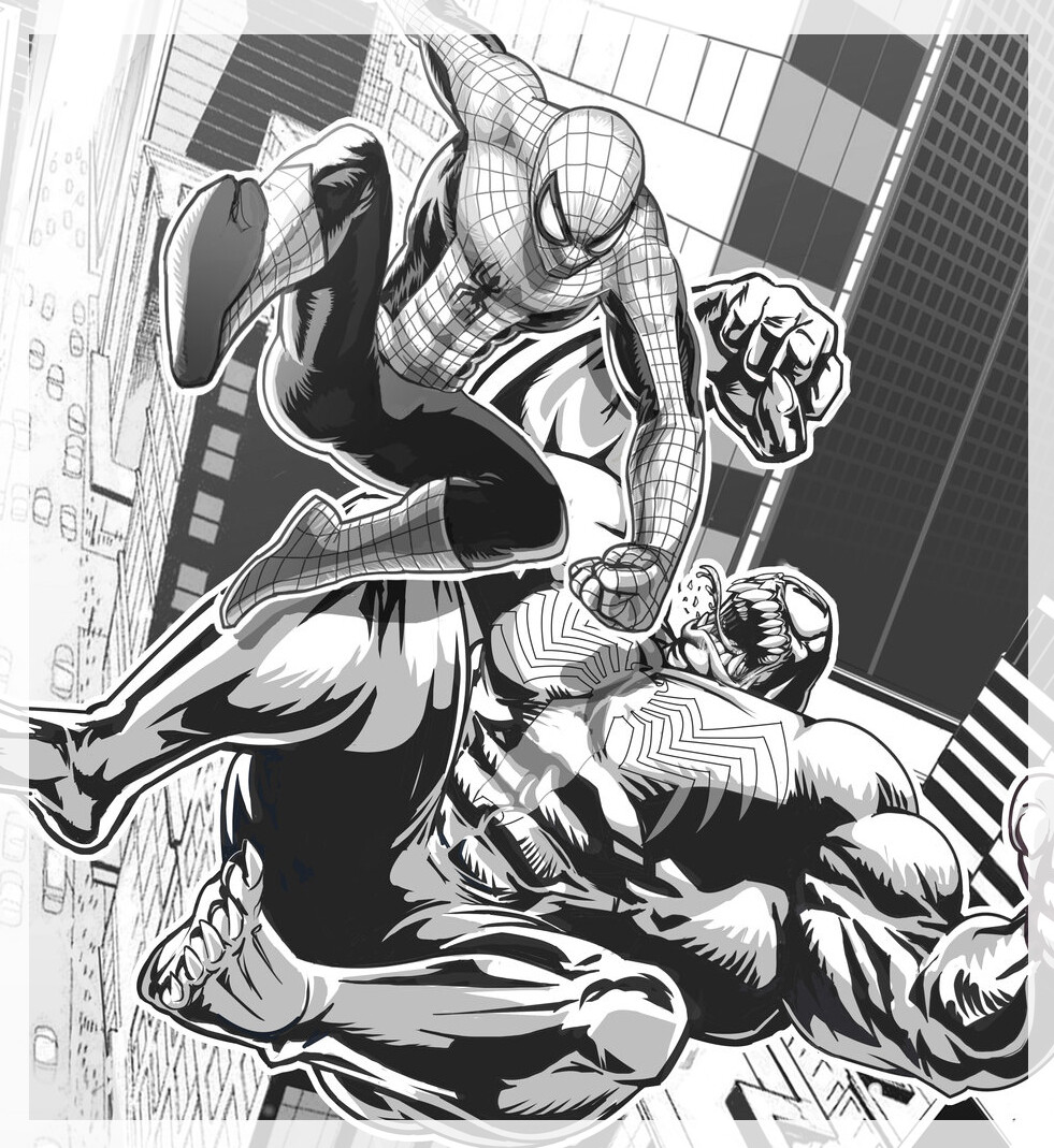 ArtStation - DESIGN:Comic style samples